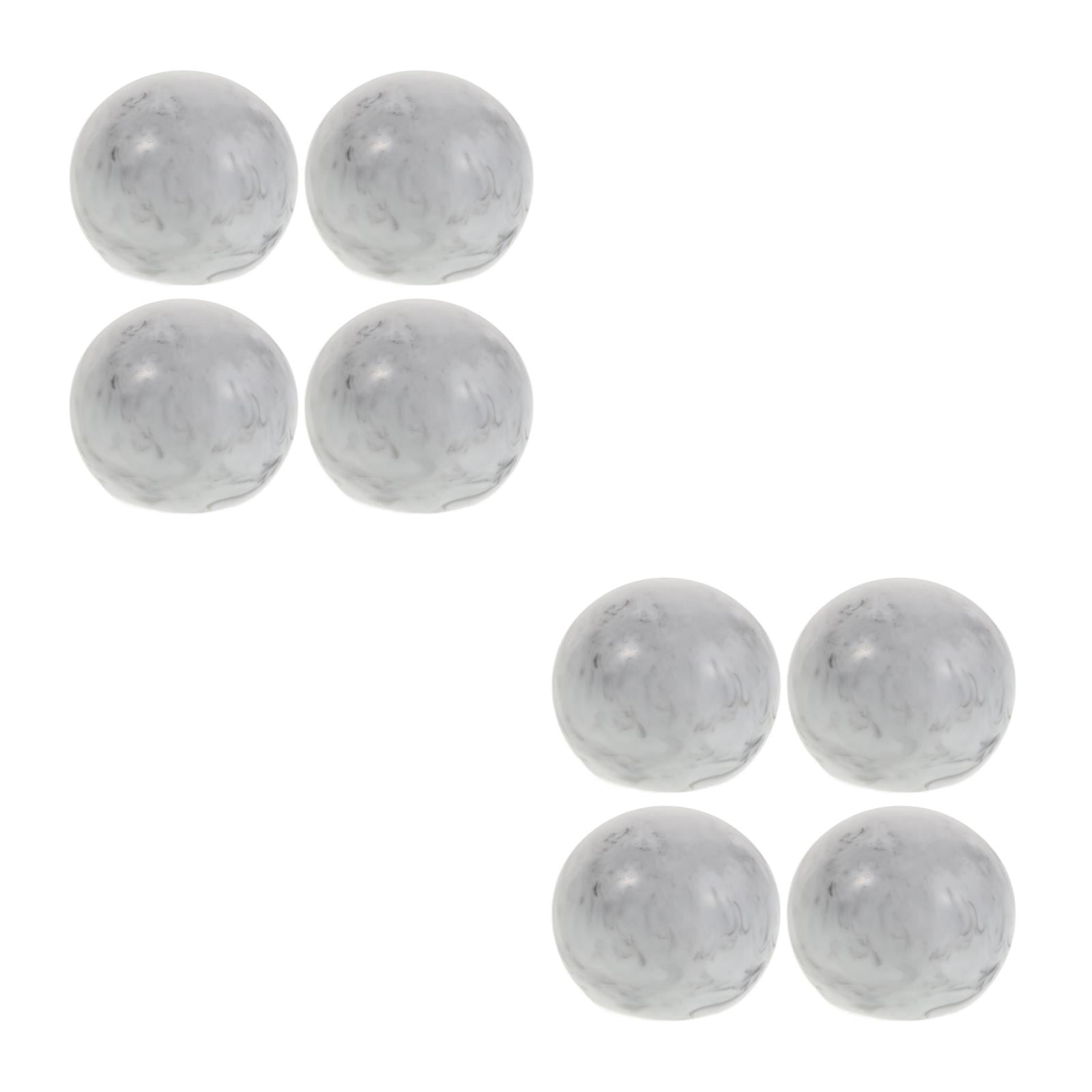 WORGEOUS 8 pcs Resin Ball Caps With 15 Teeth Liquid Roller Bottles ...