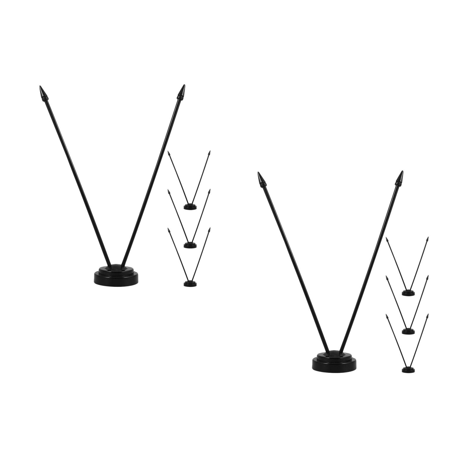WORGEOUS 8 pcs Table Flag Pole Flag Pole Holder Flag Pole Holder And ...