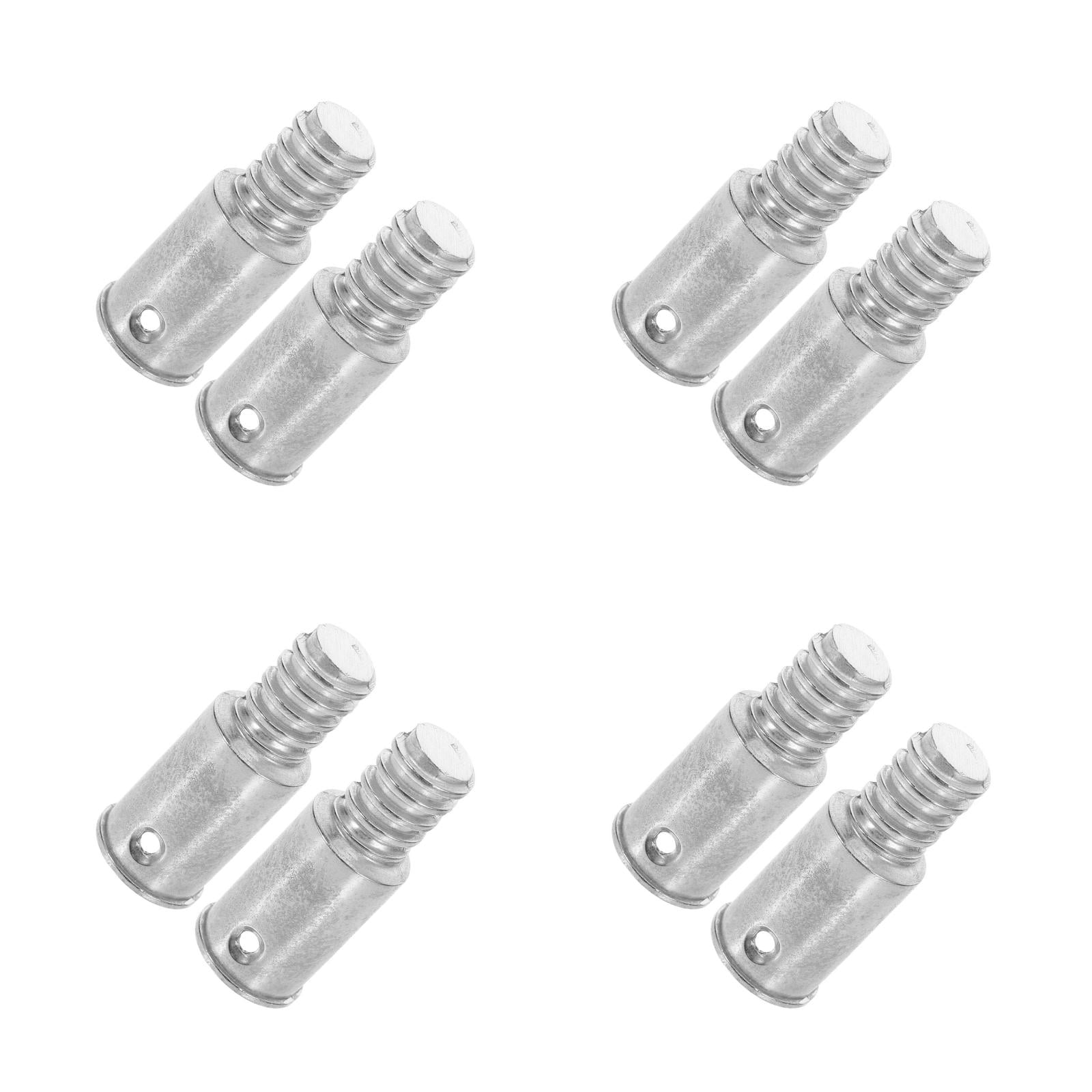 WORGEOUS 8 pcs Threaded Tip Replacement Extension Poles Threaded Tip ...