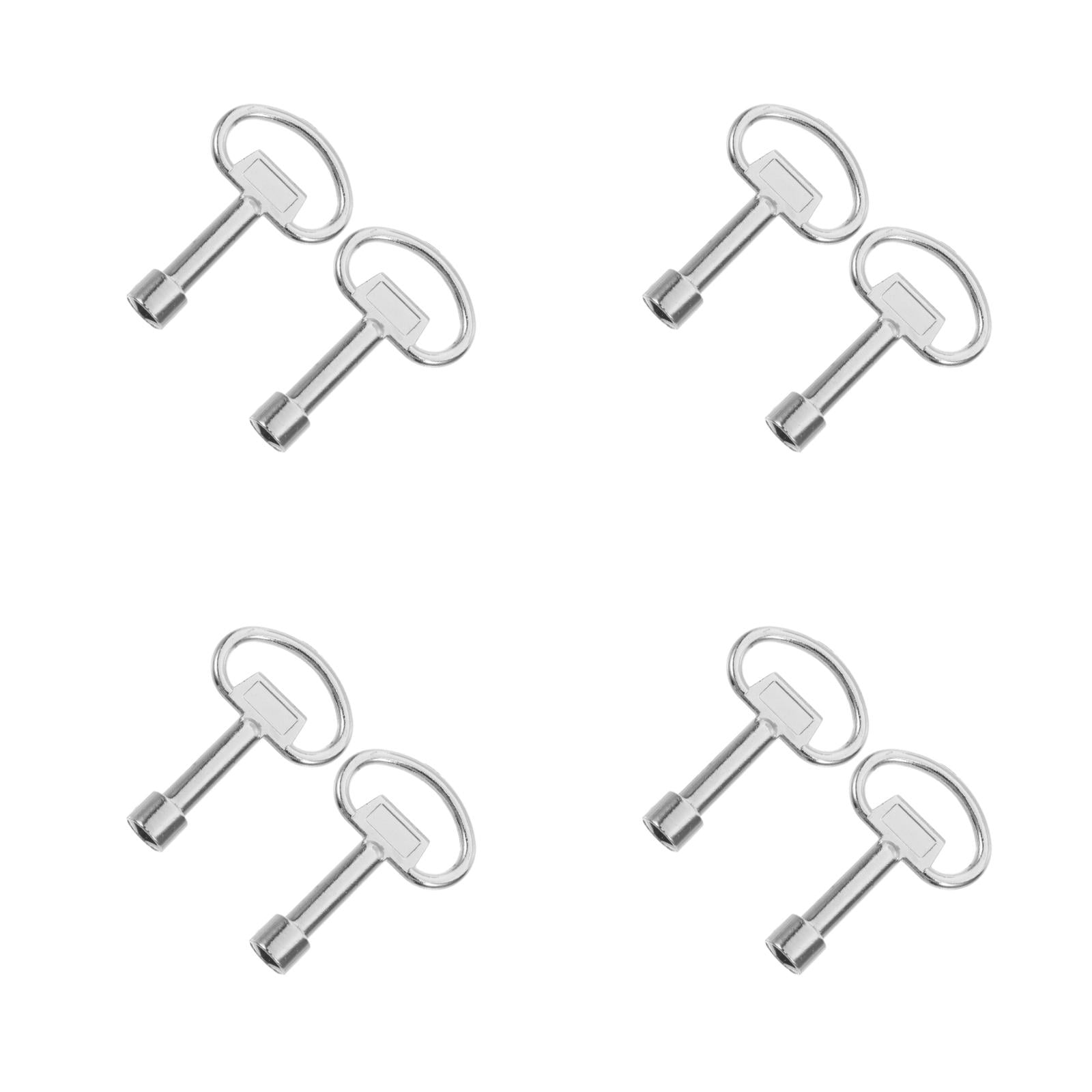 WORGEOUS 8 pcs Triangle Socket Spanner Key Utility Key Plumbers Tool ...