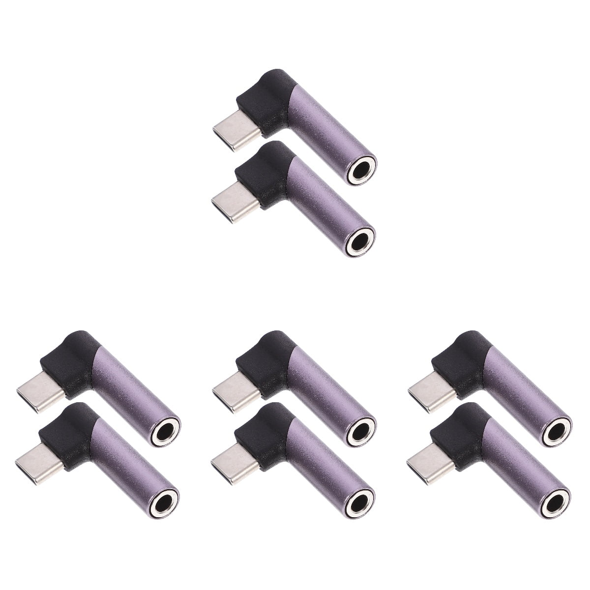 WORGEOUS 8 pcs Usb C To 3.5mm Audio Adapter Usb Type-c To 3.5mm Jack ...