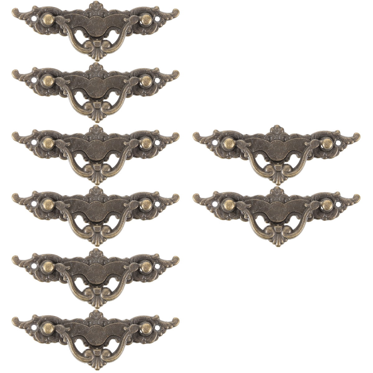 WORGEOUS 8 pcs Vintage Cabinet Handles Drawer Handles Dresser Handles ...