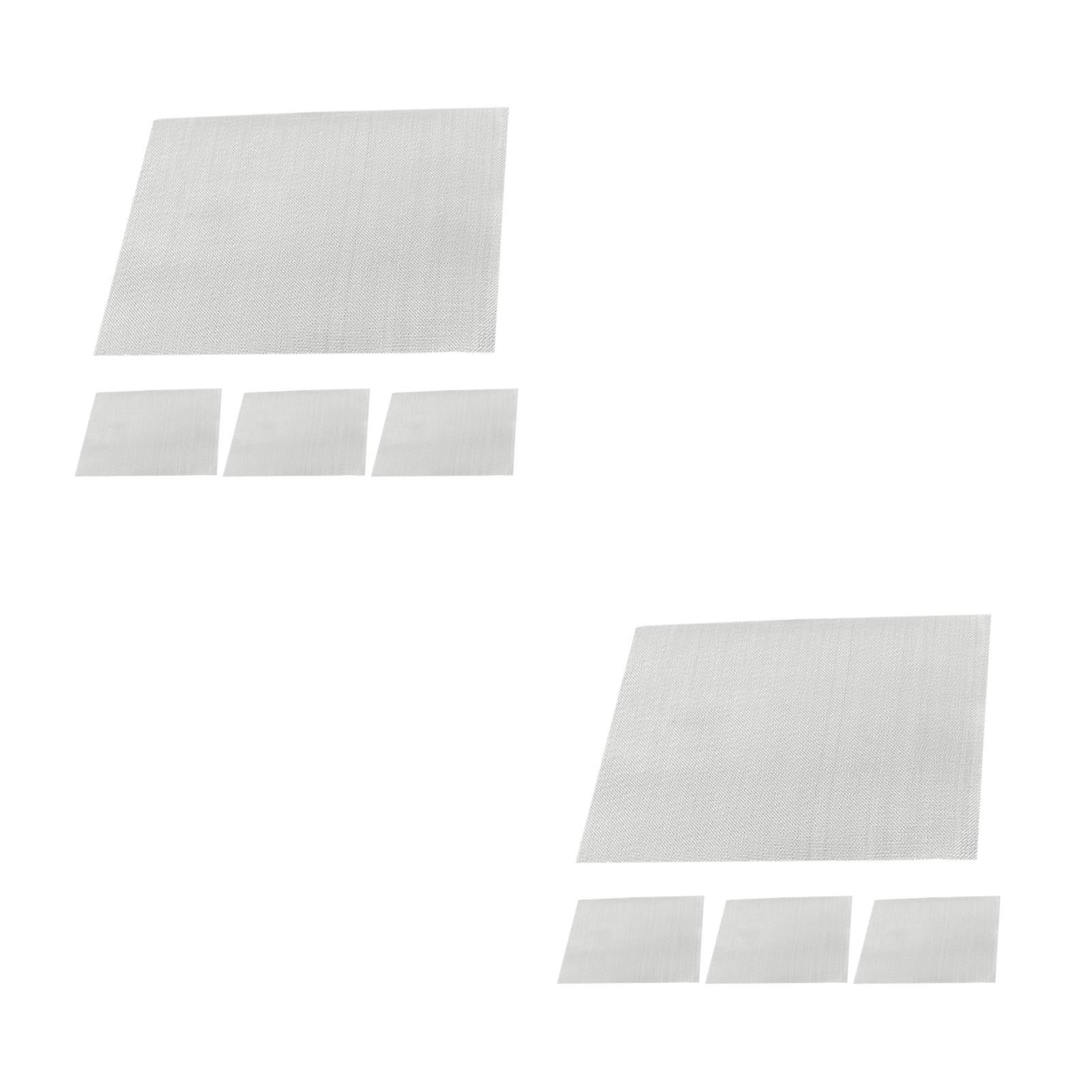 WORGEOUS 8 pcs Welding Mesh Repair Mesh Screen Stainless Steel Mesh ...