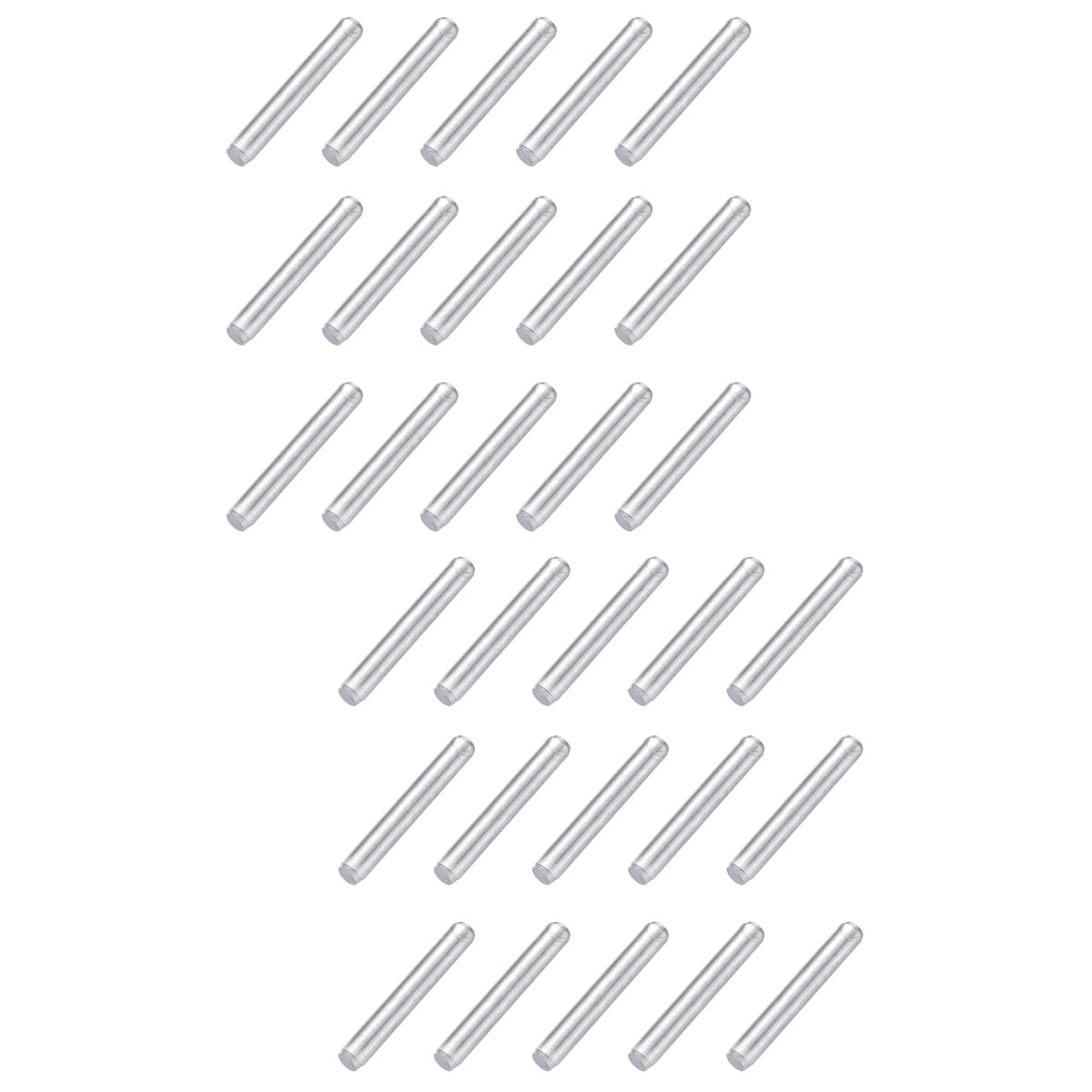 WORGEOUS 80 PCS 3x20mm DIY Short Axis Robot Drive Shaft Axis Model Toys ...