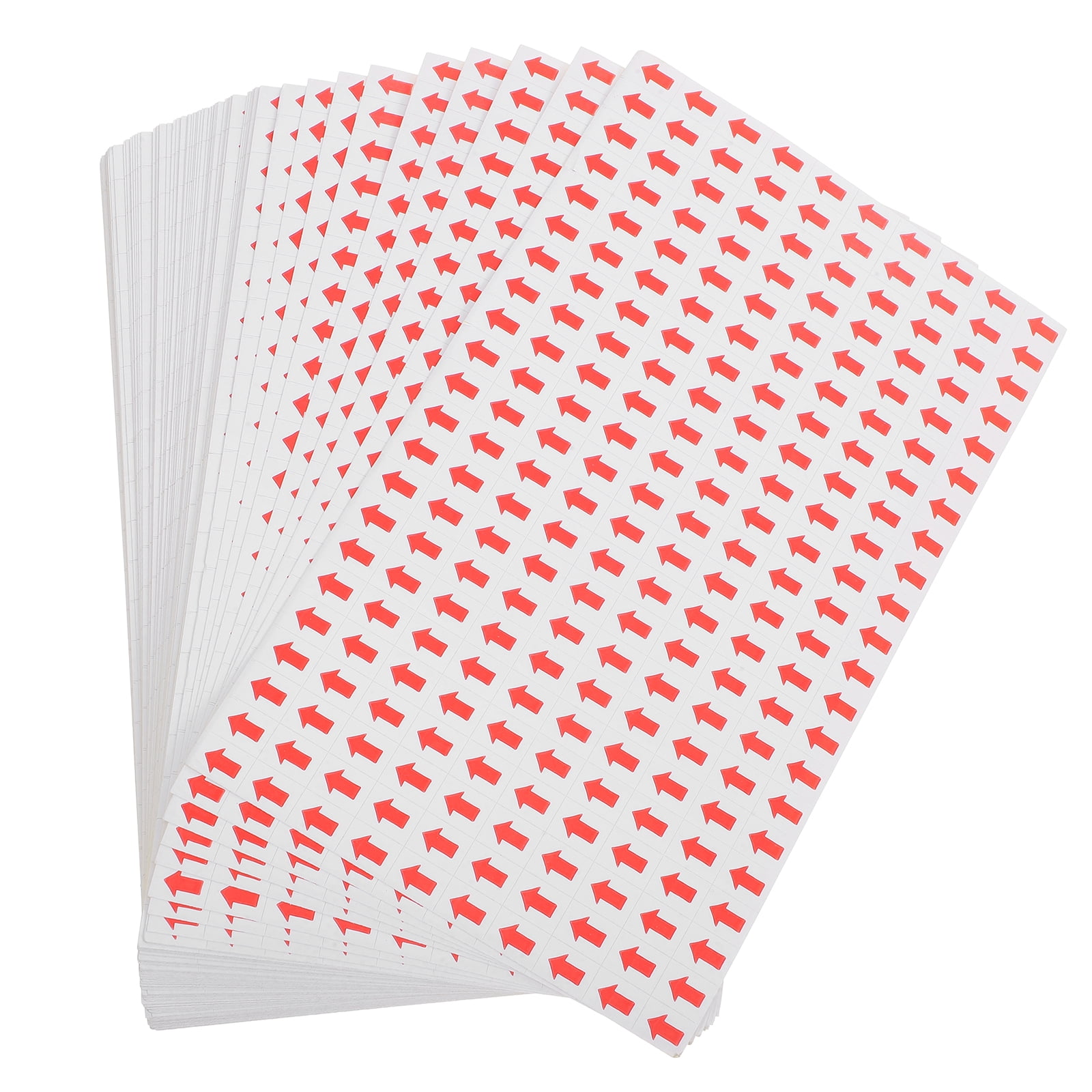 WORGEOUS 80 Pcs Red Arrow Stickers for Indicating Unqualified Products ...