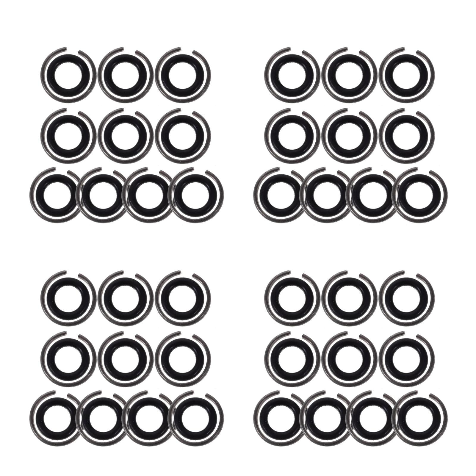 WORGEOUS 80 Sets Impact Wrench Retaining Ring Set With Rubber Rings For ...
