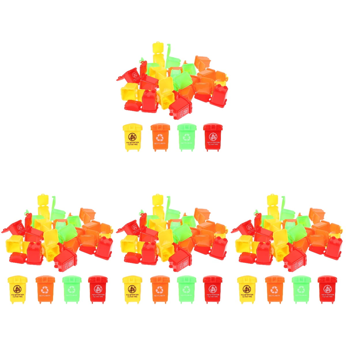 WORGEOUS 80 pcs Kids Garbage Garbage Classification Toys Early ...