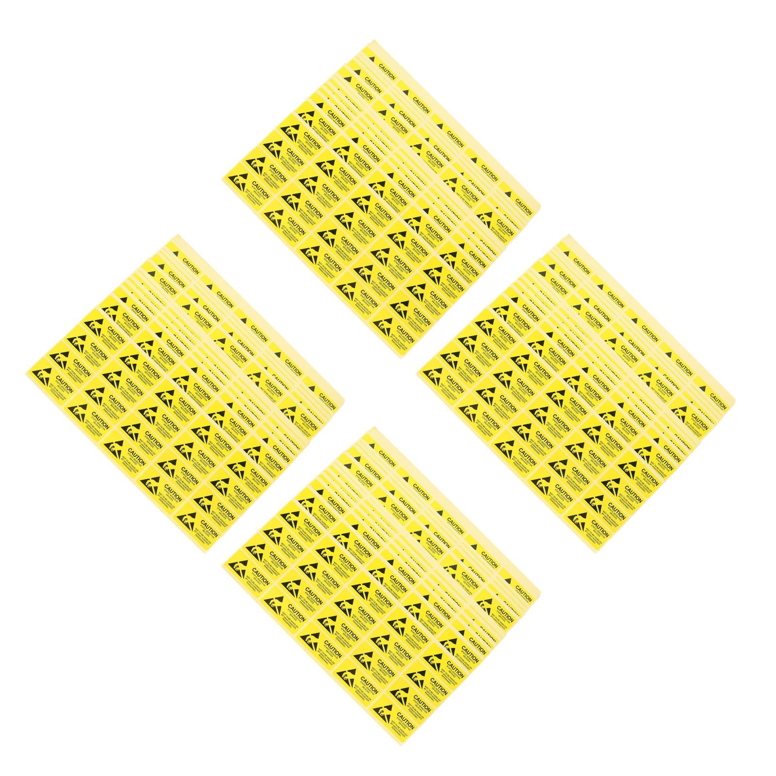 WORGEOUS 800 Pcs Static Caution Labels Electronic Devices Labels ...
