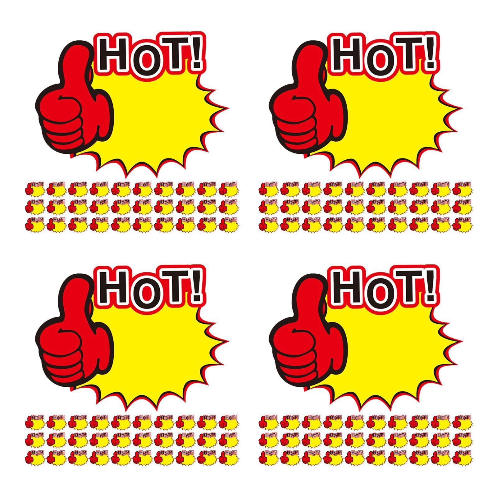 WORGEOUS 800 pcs Price Tags Sale Stickers Retail Store Signage for ...
