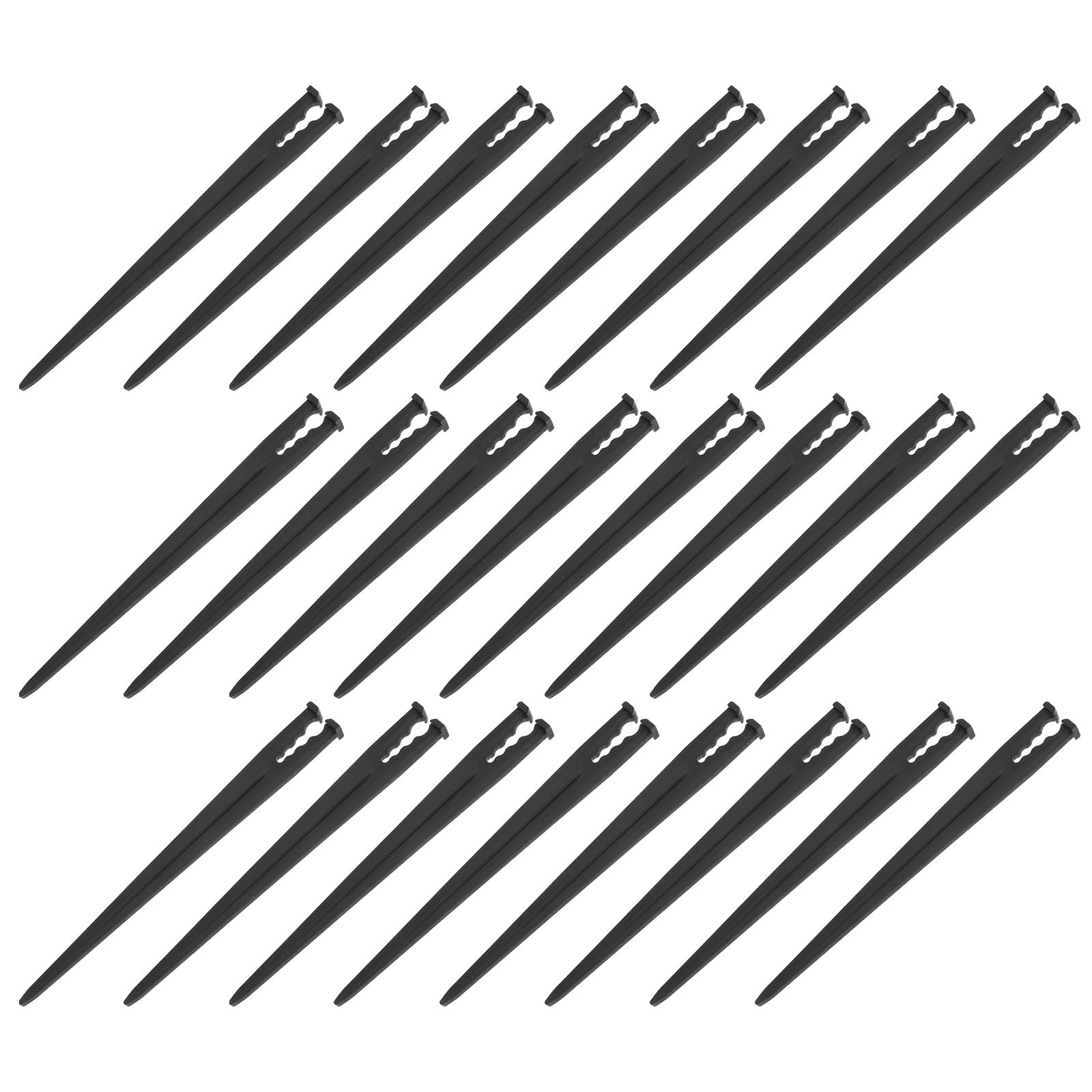 WORGEOUS 80pcs Irrigation Accessories Drip Tubing Stakes Garden ...
