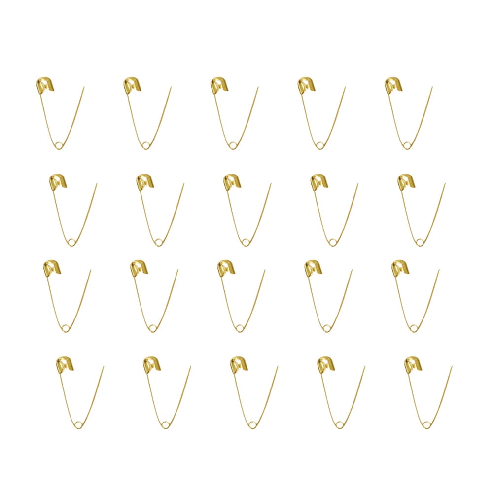 WORGEOUS 864 Pcs/Box Safety Small Cotter Bolt Oversize Pin Work Golden ...