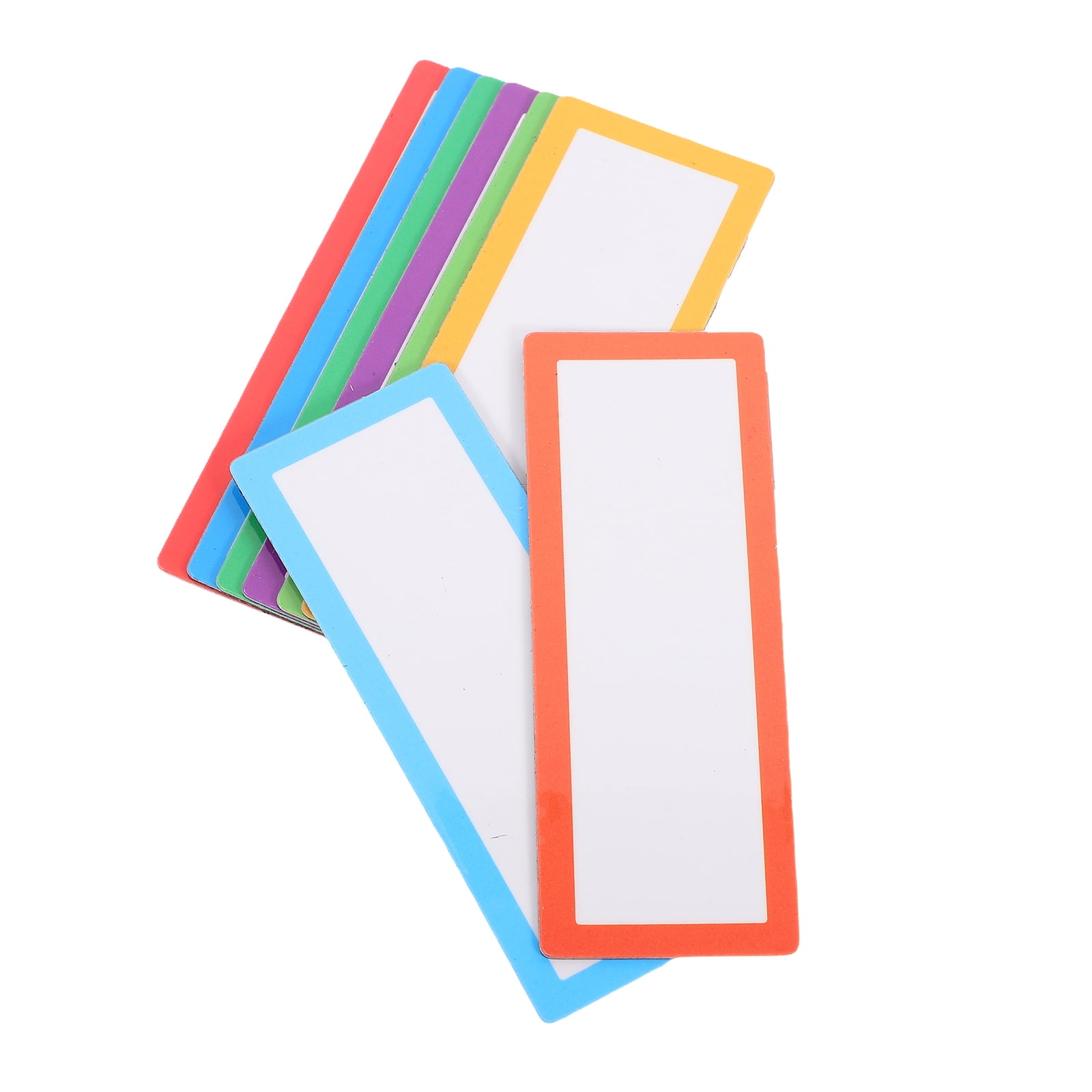 WORGEOUS 8Pcs Writable Magnets Labels Name Marking Labels Magnet Name ...