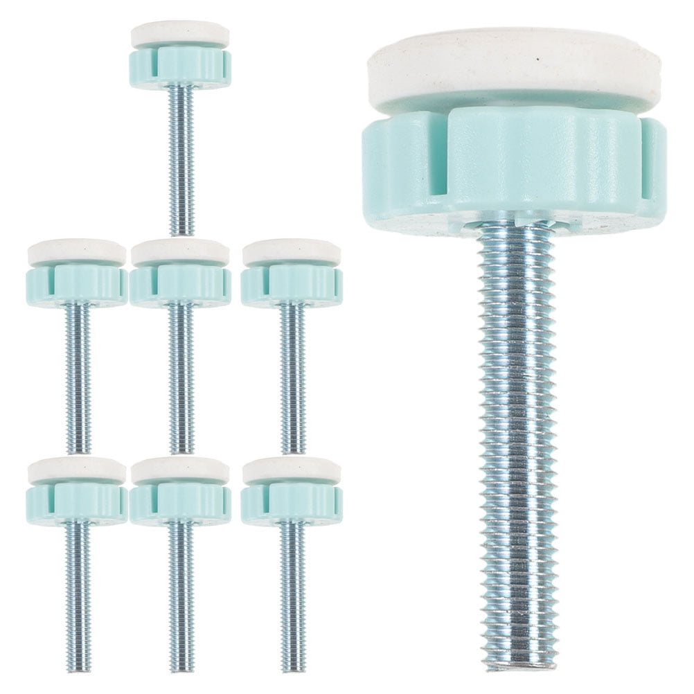 WORGEOUS 8pcs Baby Gate Threaded Spindle Rod Replacement Hardware Parts ...