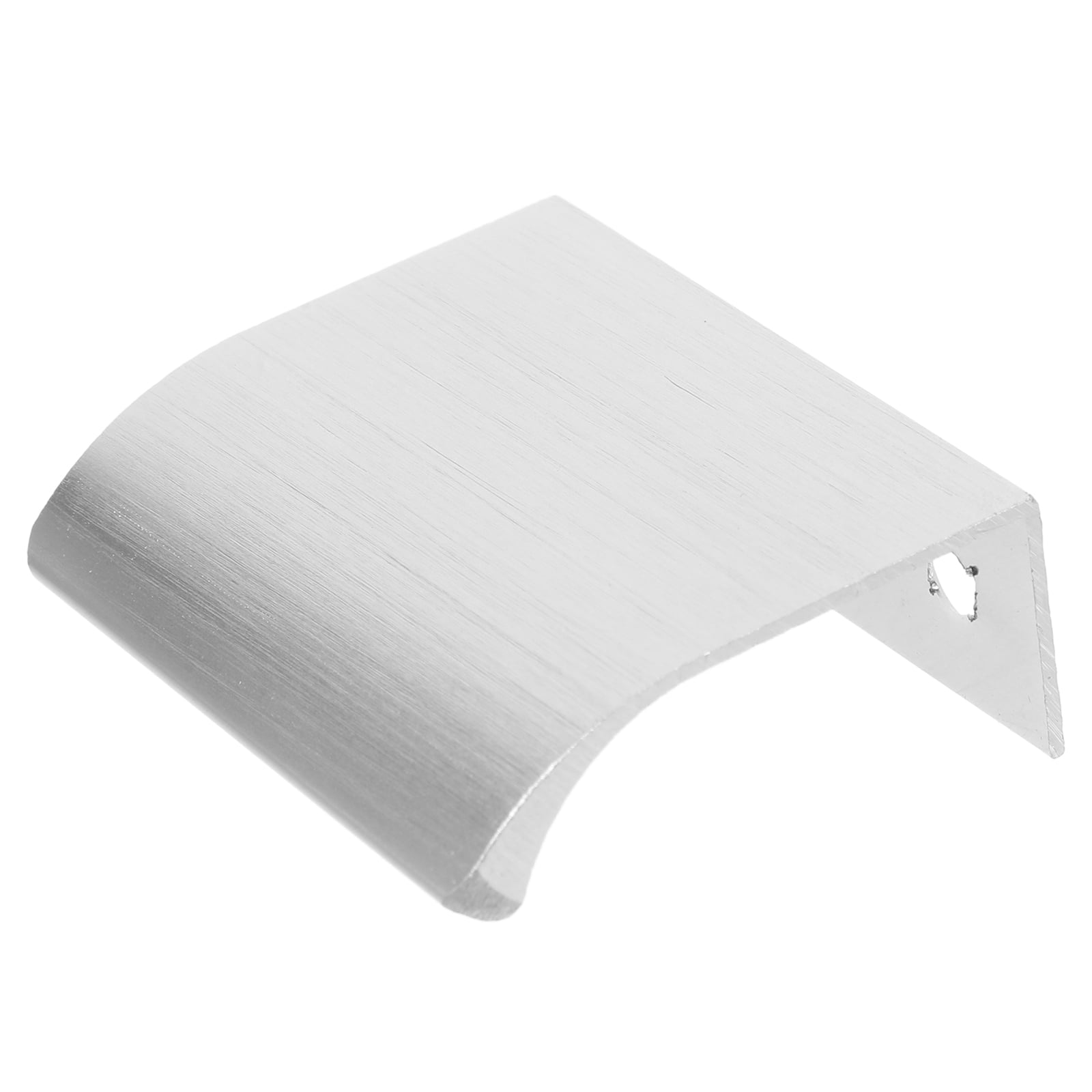 WORGEOUS 8pcs Concealed Cabinet Handles Hidden Finger Pulls Aluminum ...