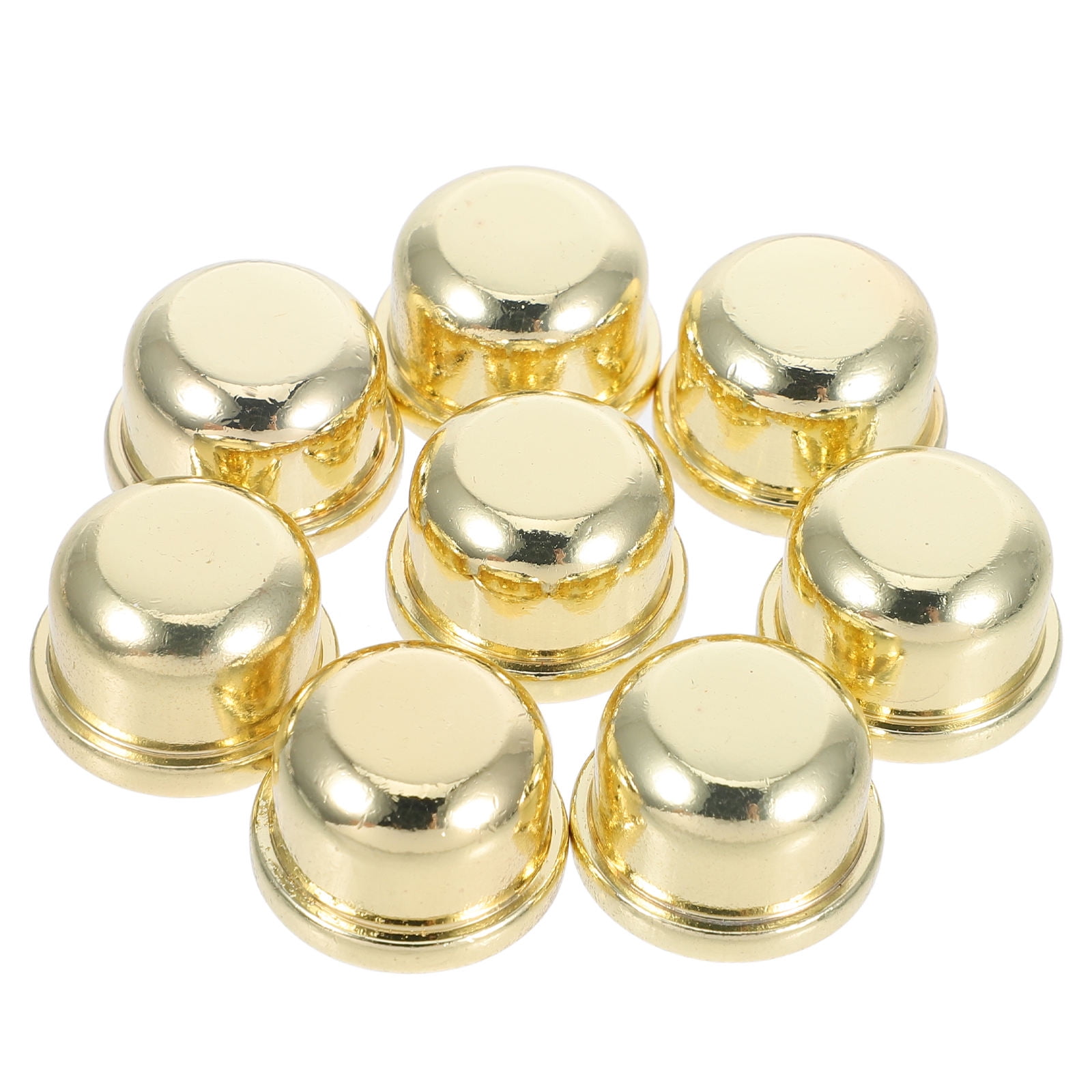 WORGEOUS 8pcs Decorative Lamp Shade Finial Caps Iron Ball Knob Finials ...