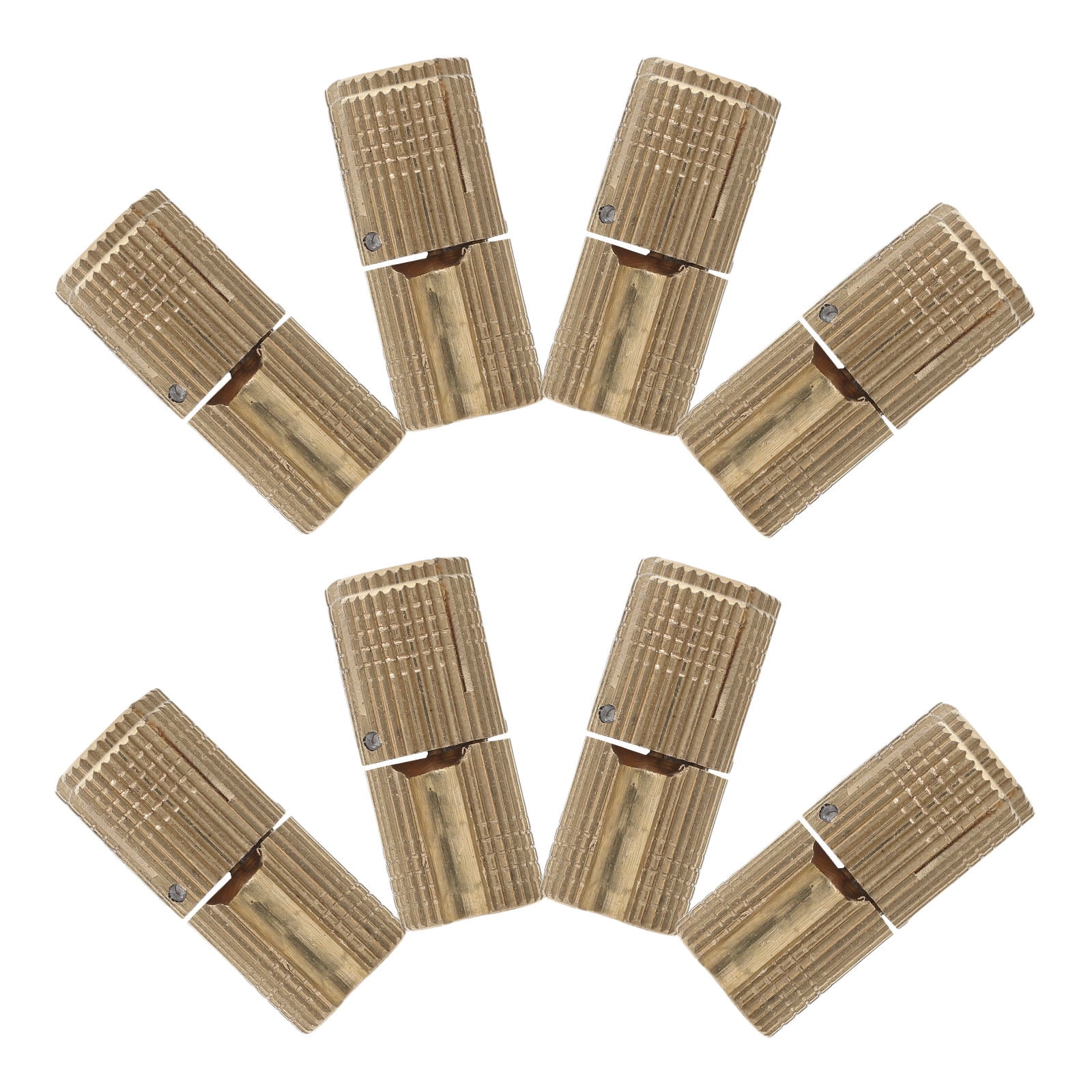 WORGEOUS 8pcs Invisible Hinges for Furniture and Jewelry Boxes Brass ...