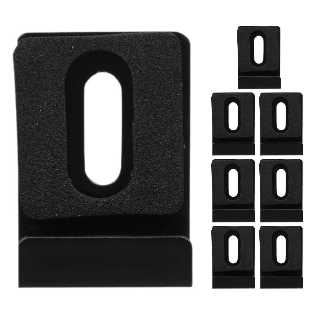 WORGEOUS 8pcs Metal Mirror Clips for Wall Mounting with Screws Heavy ...