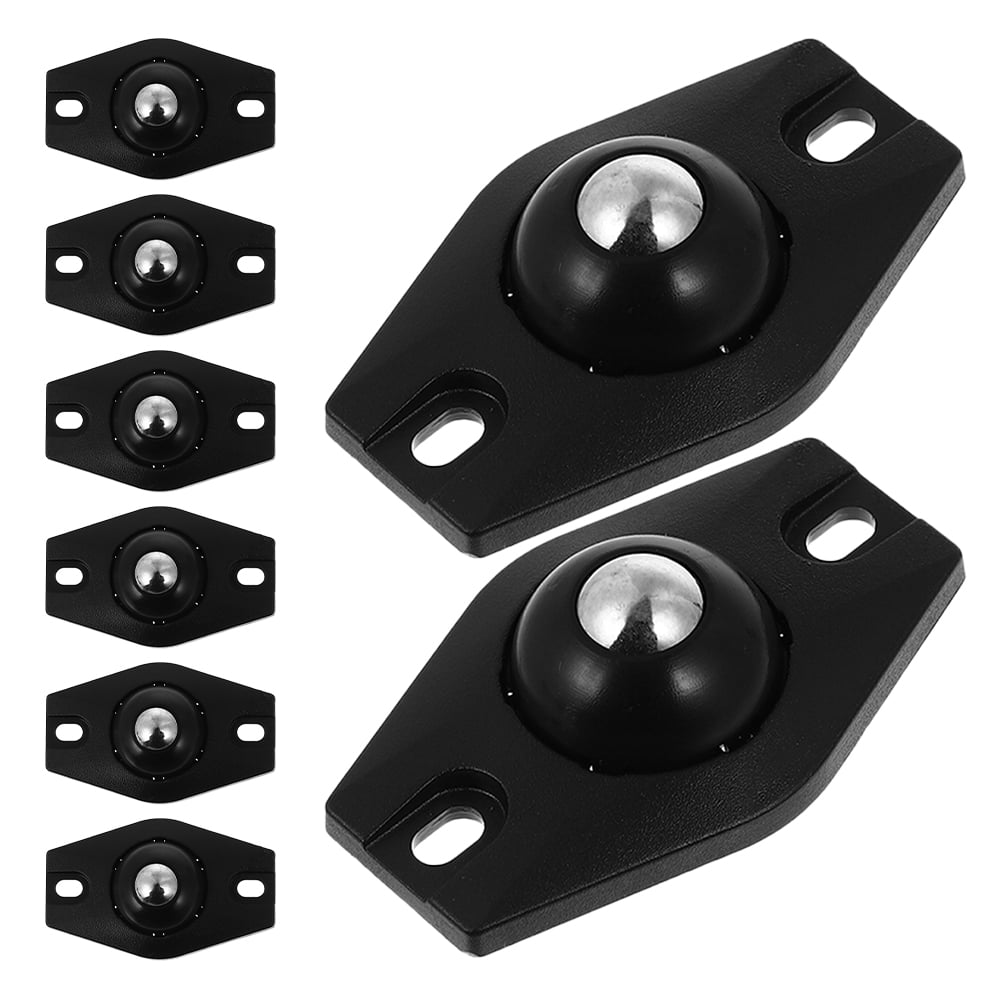 WORGEOUS 8pcs Self Adhesive Mini Caster Wheels Peel And Stick Appliance ...