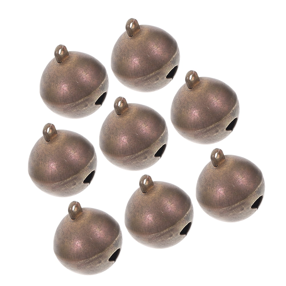 WORGEOUS 8pcs Small Copper Bells For Dog Collars Decorative Copper ...