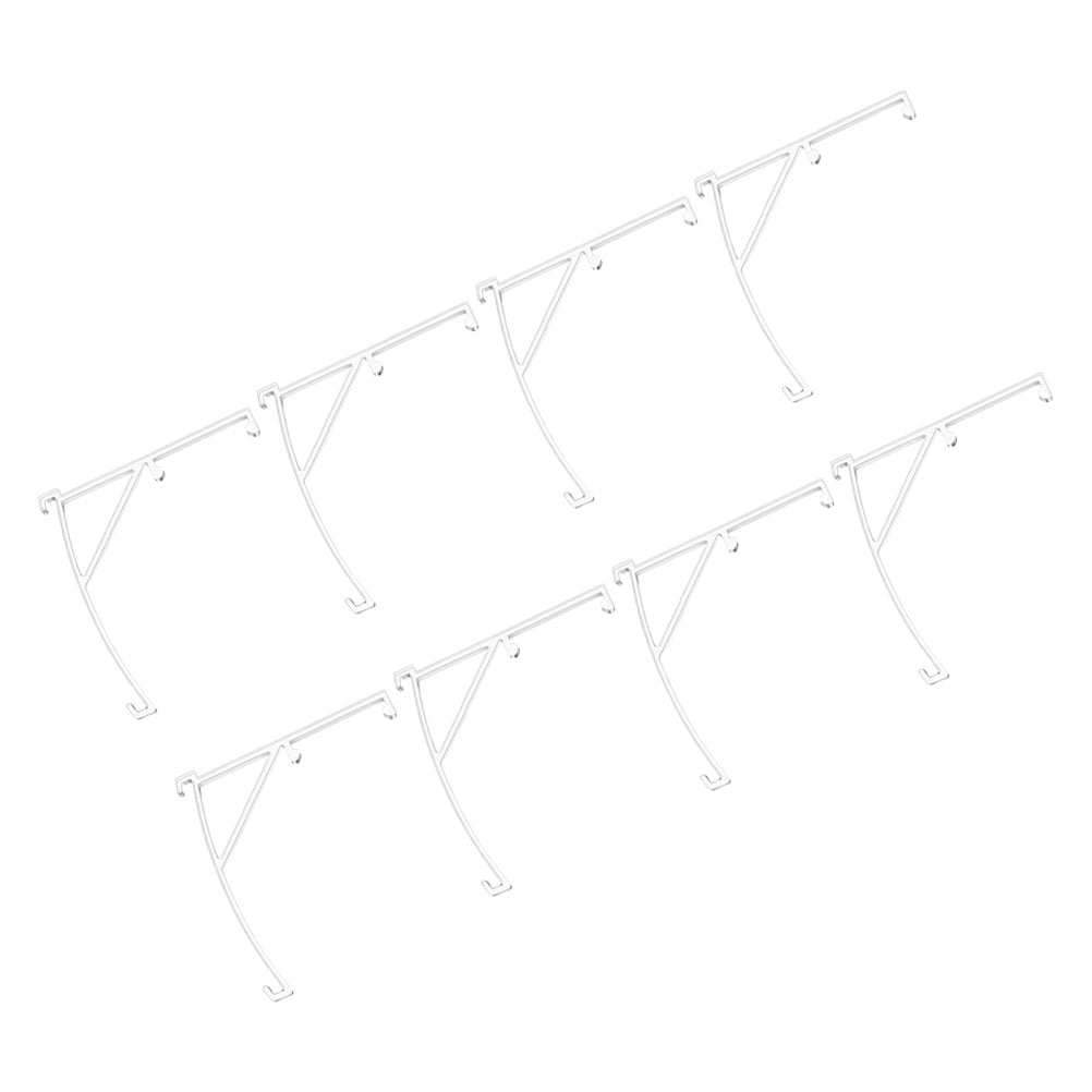 WORGEOUS 8pcs Valance Clips Replacement Blind Clamps Vertical Curtain ...