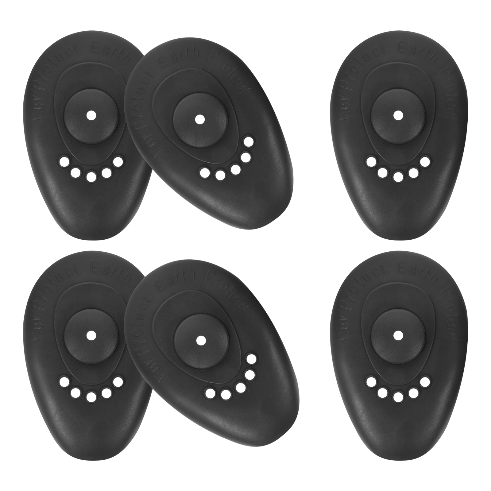 WORGEOUS 9 Pairs of Silicone Ear Covers for Hair Dye Ear Protectors for ...