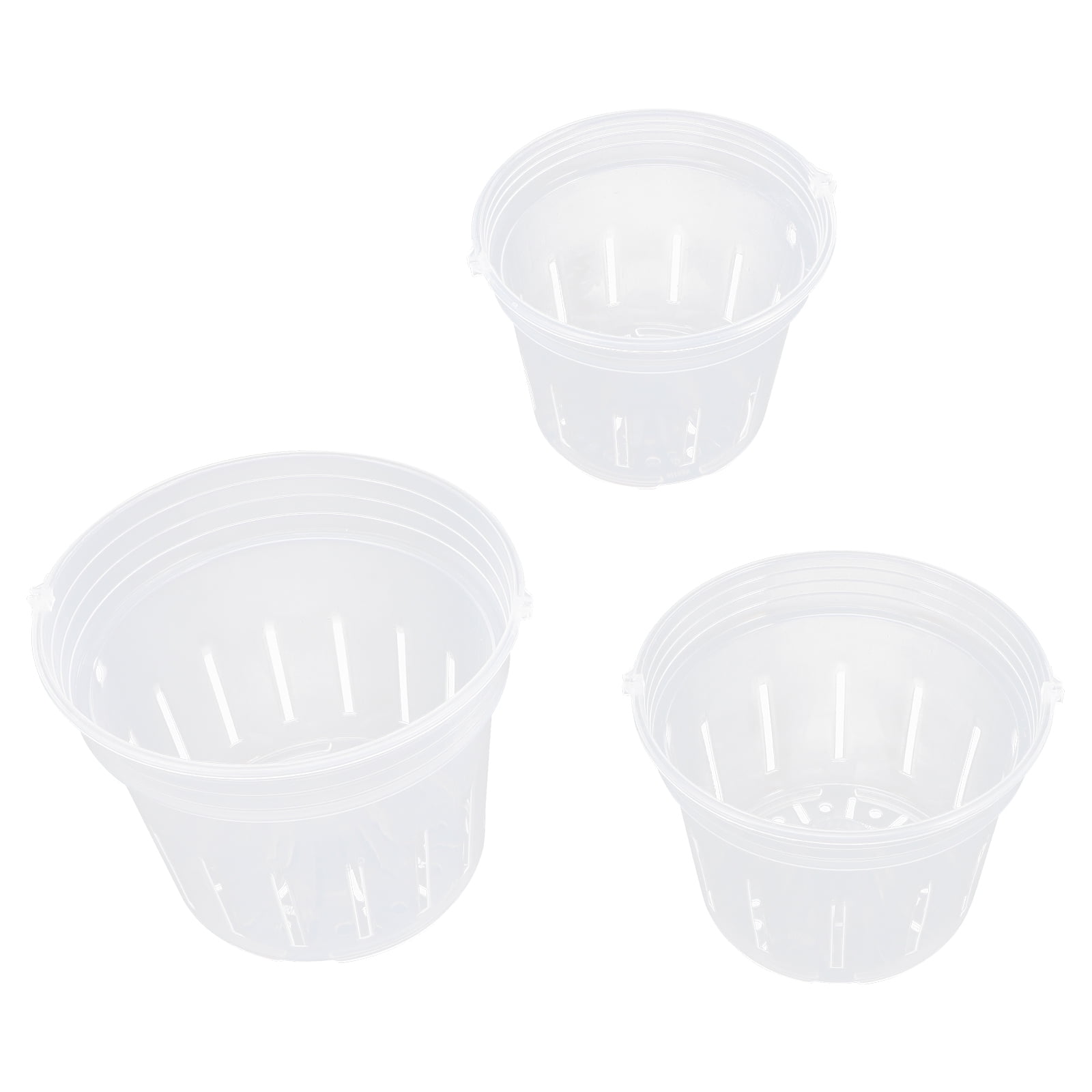 WORGEOUS 9 Pcs Clear Plastic Orchid Pot Indoor Pots Plant Flower ... WORGEOUS 9 Pcs Clear Plastic Orchid Pot Indoor Pots Plant Flower ...