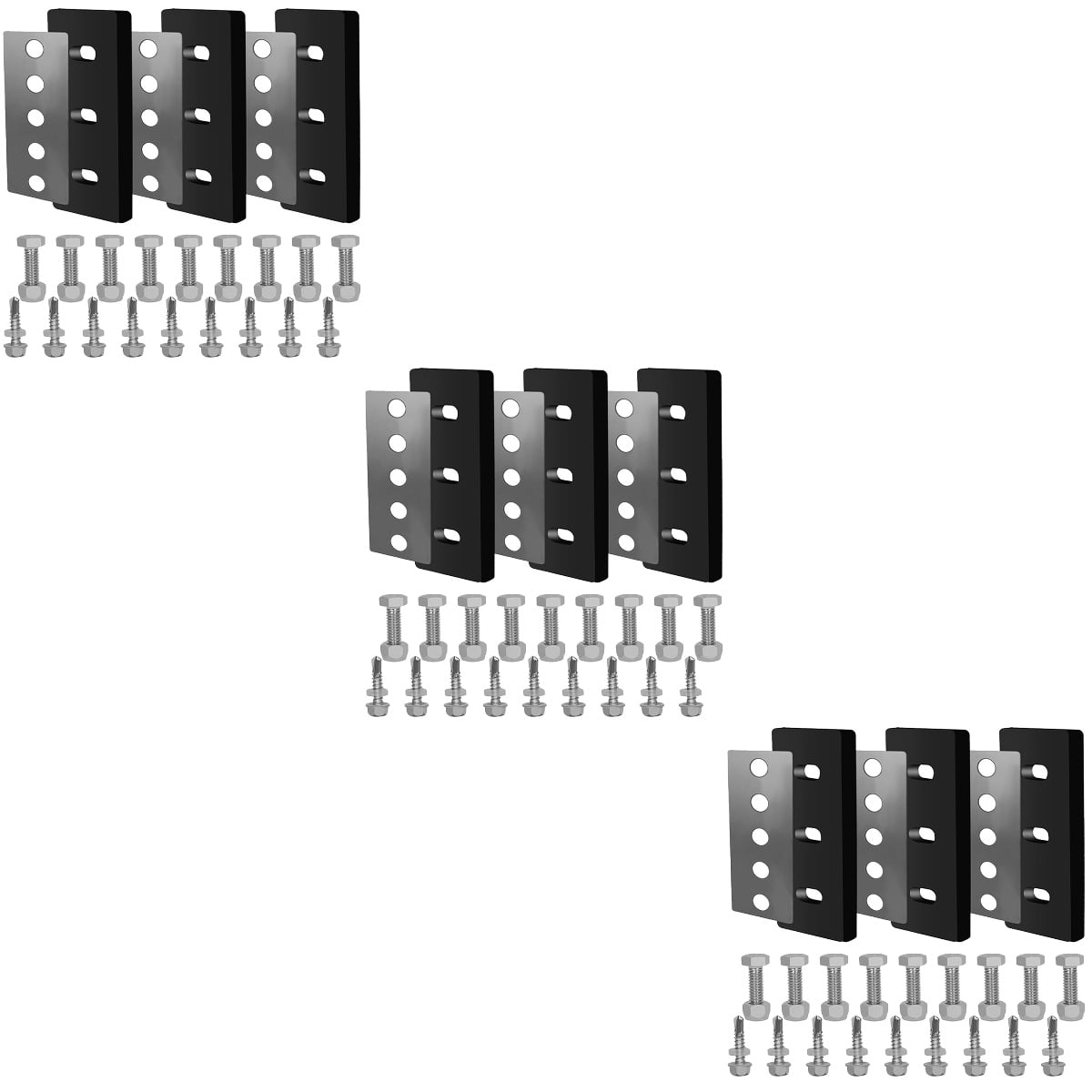 WORGEOUS 9 Sets of Snow Blower Impeller Part Impeller Kit Professional ...