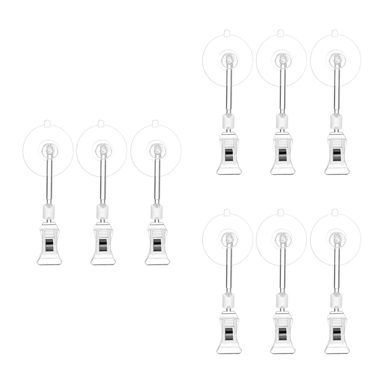 GOOHOCHY WORGEOUS 9 pcs Aquarium Suction Cups Clips for Fish Tank Pump ...