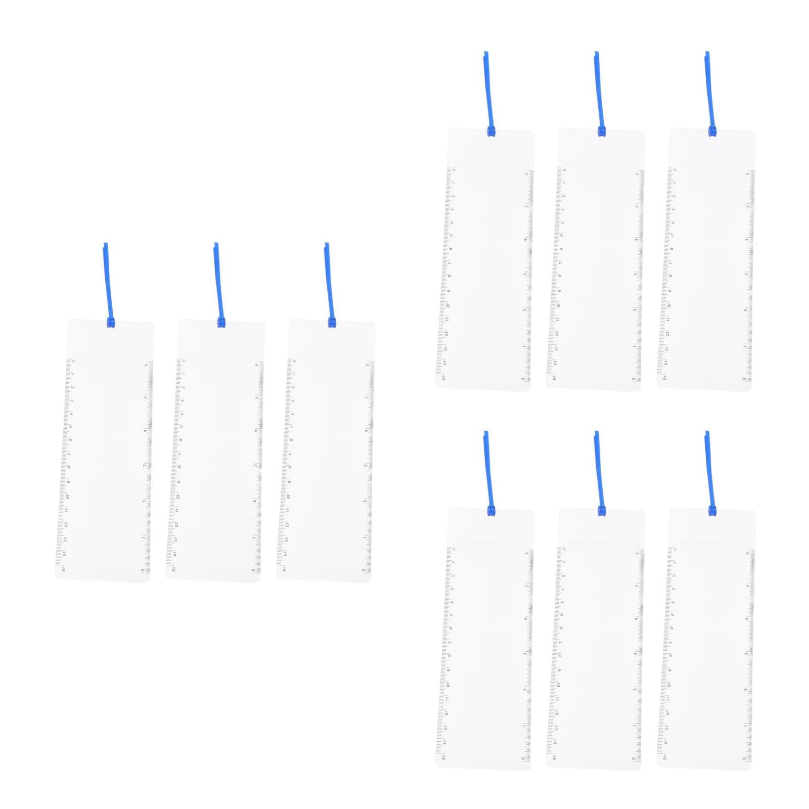 WORGEOUS 9 pcs Bookmark Magnifier With 3x Magnifying Fresnel Lens And ...