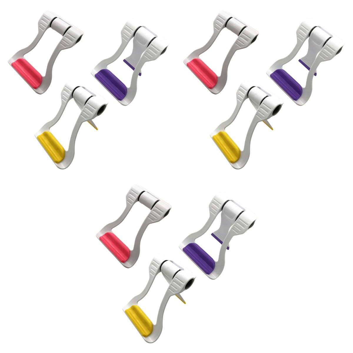 WORGEOUS 9 pcs Desktop Foldable Phone Stand Portable Multi-Angle ...