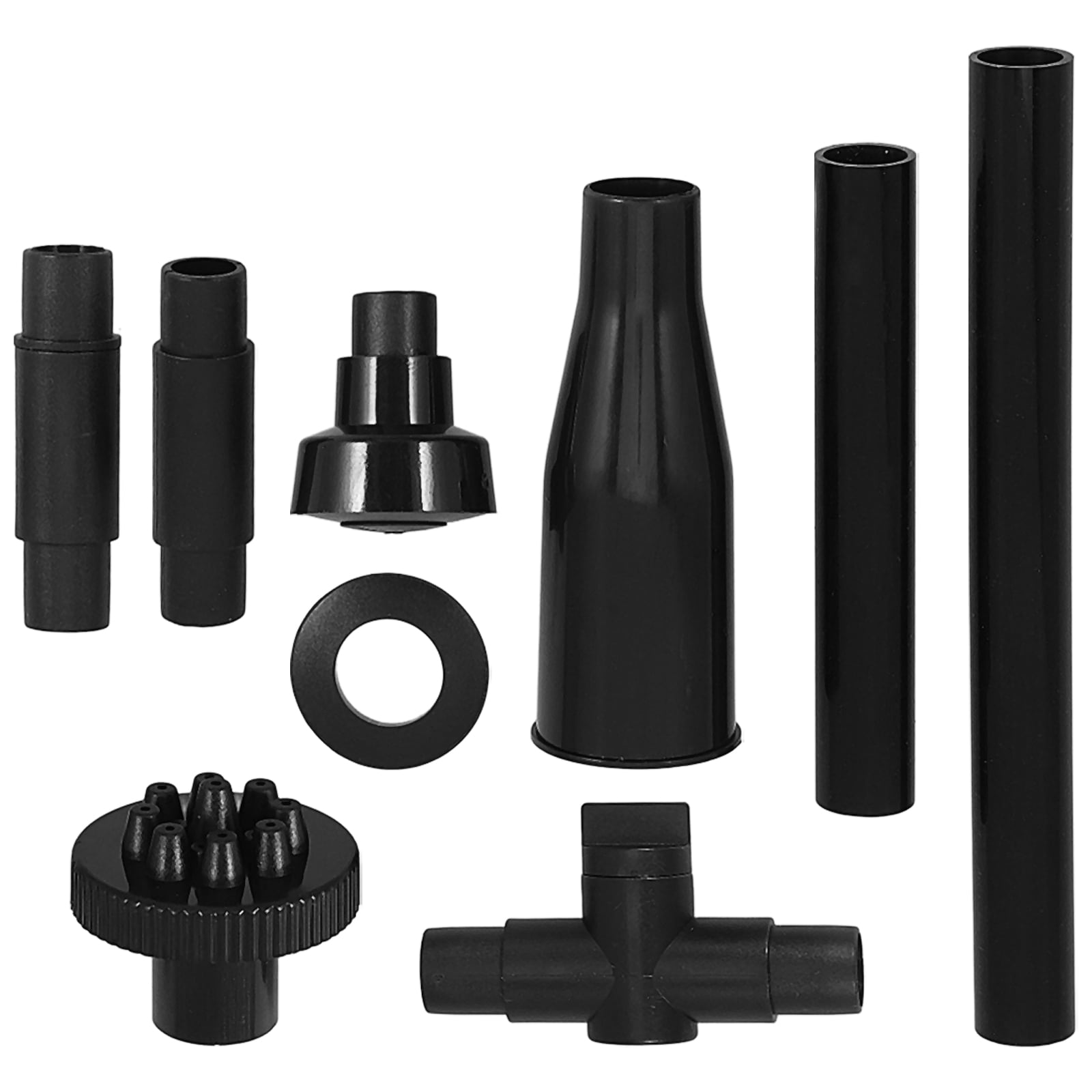 WORGEOUS 9pcs Fountain Pump Nozzle Kit Water Fountain Spray Head Set ...