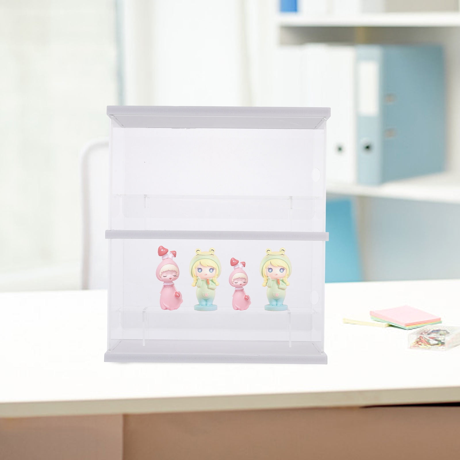 WORGEOUS Acrylic Display Case Display Box Acrylic Model Display Stand ...