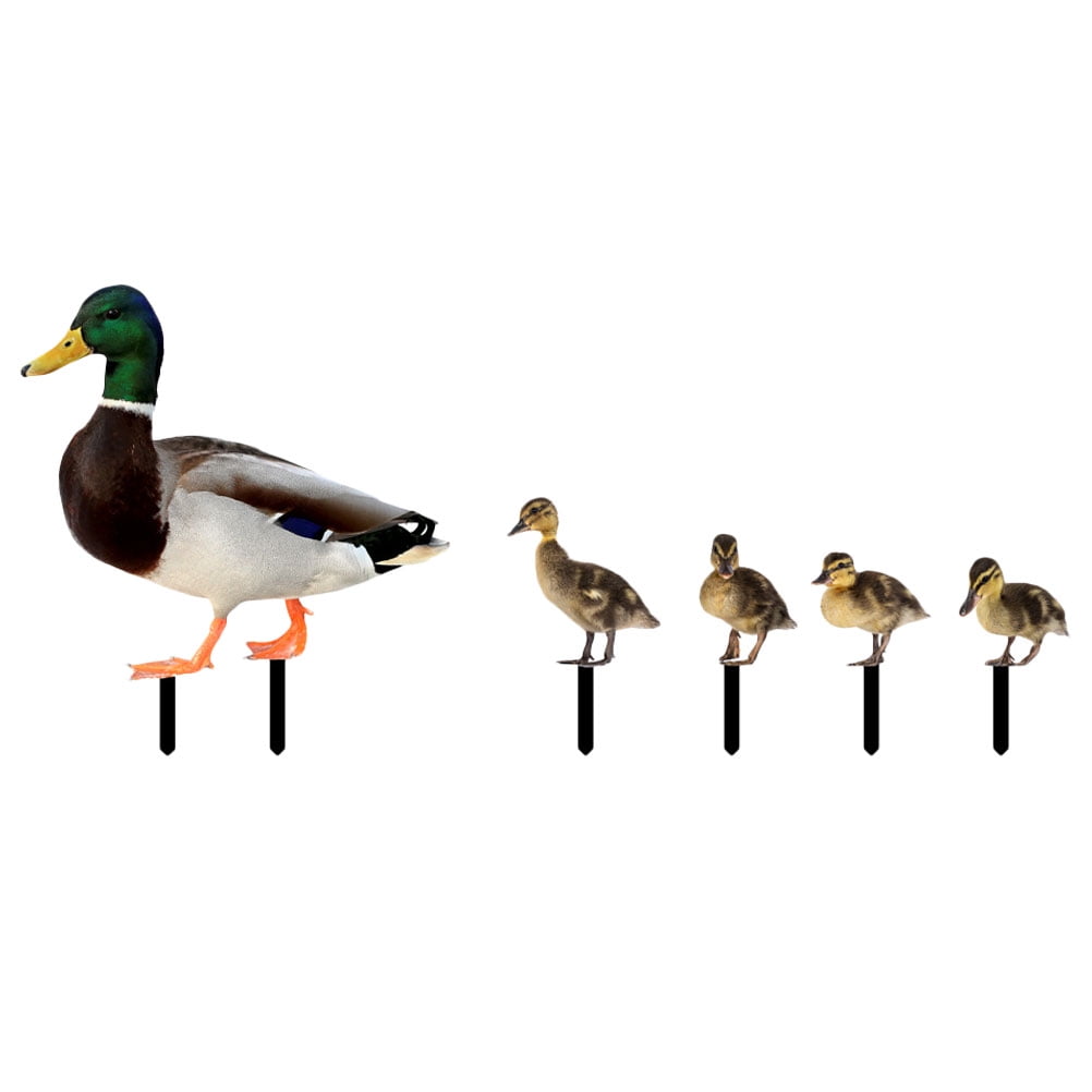 WORGEOUS Acrylic Duck Garden Stake Yard Sign Outdoor Decor - Walmart.com