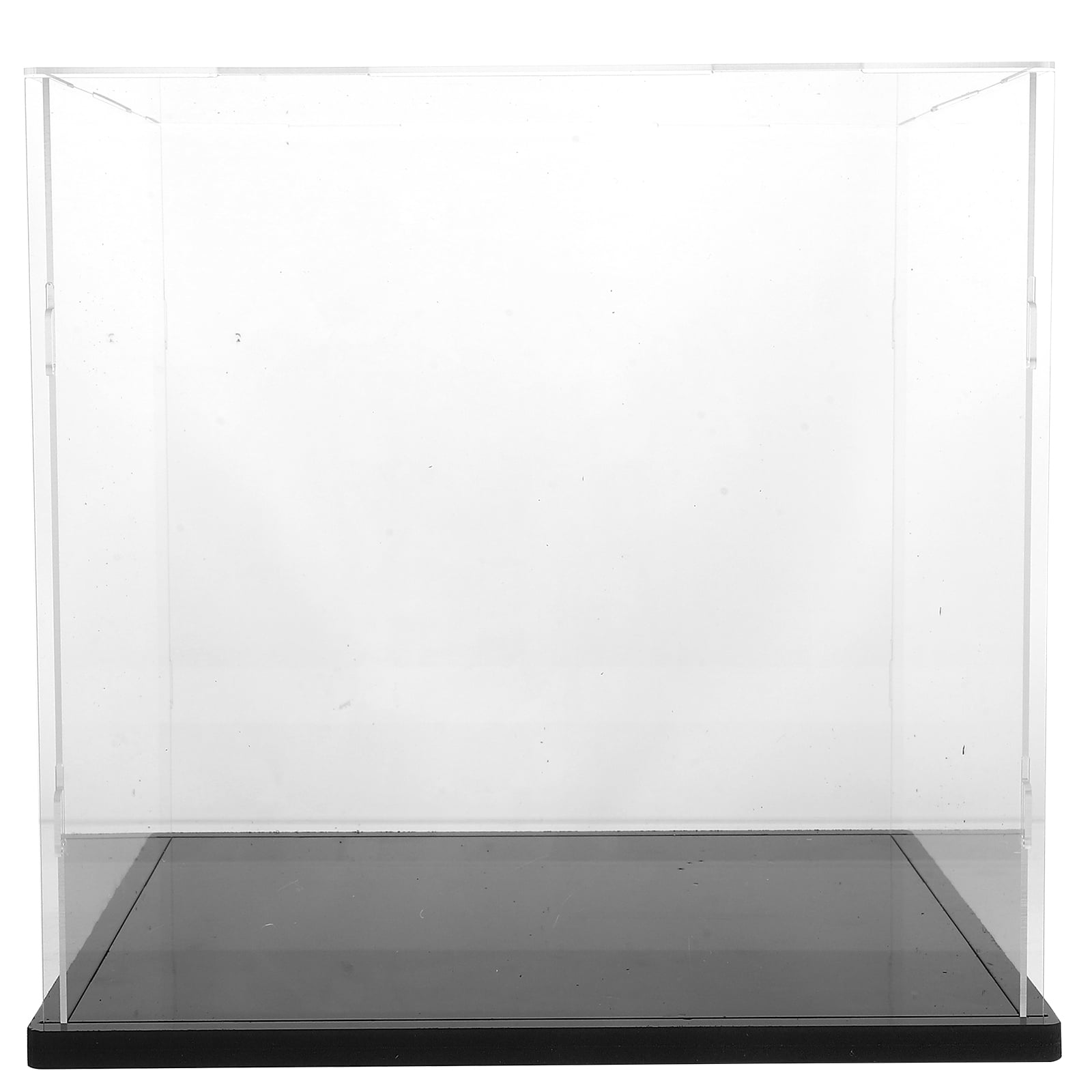 WORGEOUS Acrylic Glass Cover Display Box Bead Storage Containers Clear ...