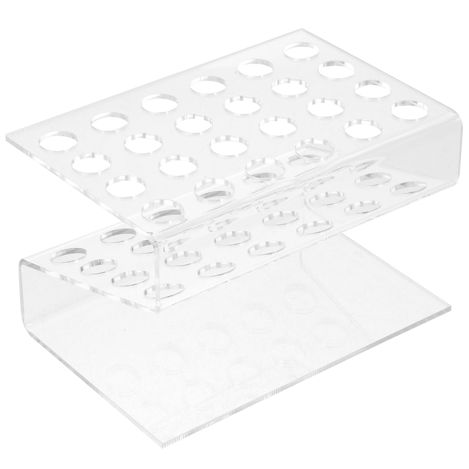 WORGEOUS Acrylic Pen Holder Display Stand Pencil Brush Holder Multi ...