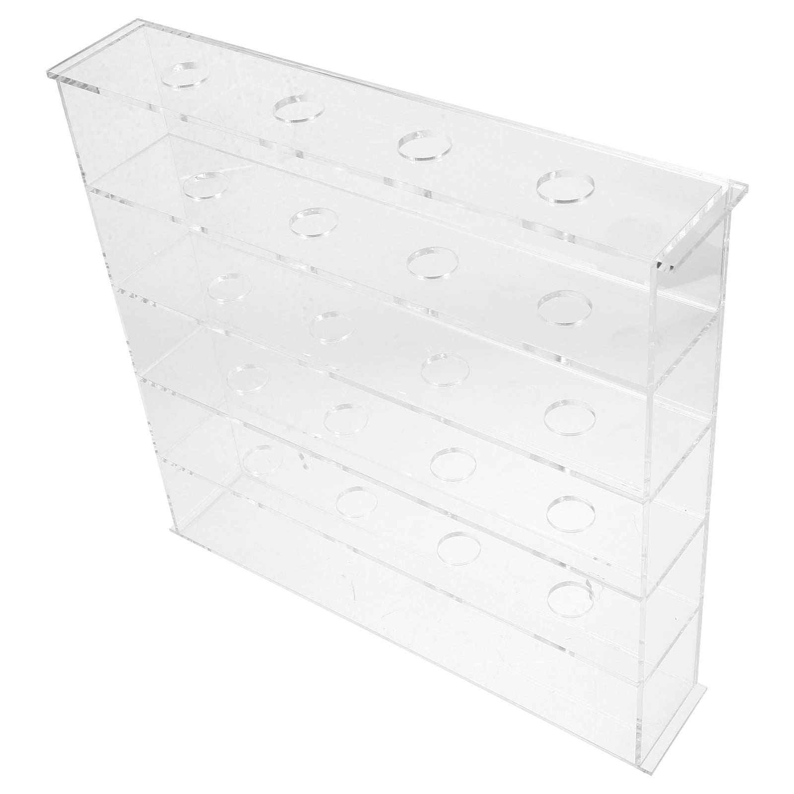 WORGEOUS Acrylic Wall-Mounted Golf Ball Display Rack with Holes for ...