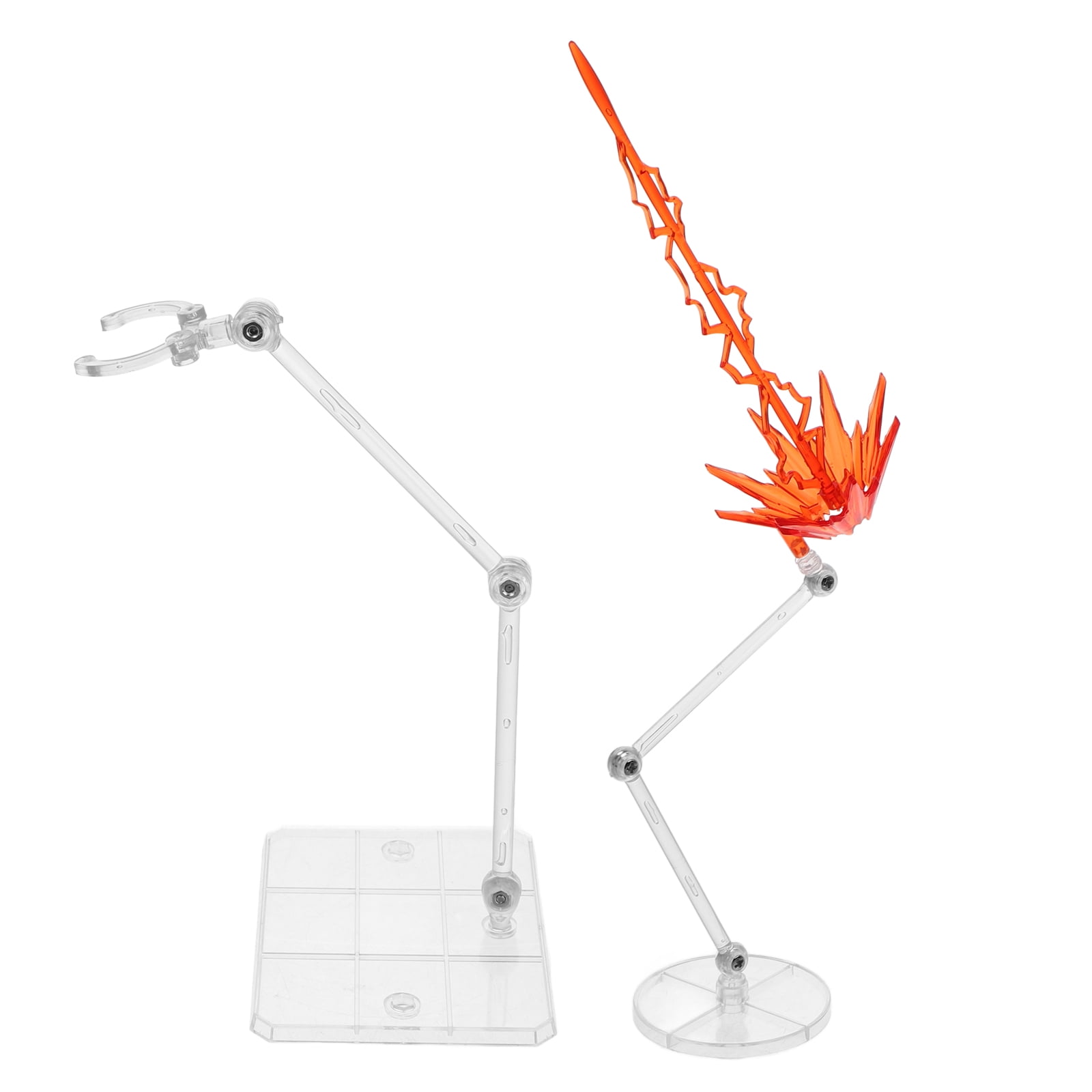 WORGEOUS Model Support Stand Flat Base Red 1 Action Figures - Walmart.com