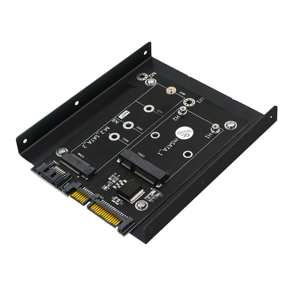WORGEOUS Adapter Board External Solid State Drive Enclosure Dual SSD ...