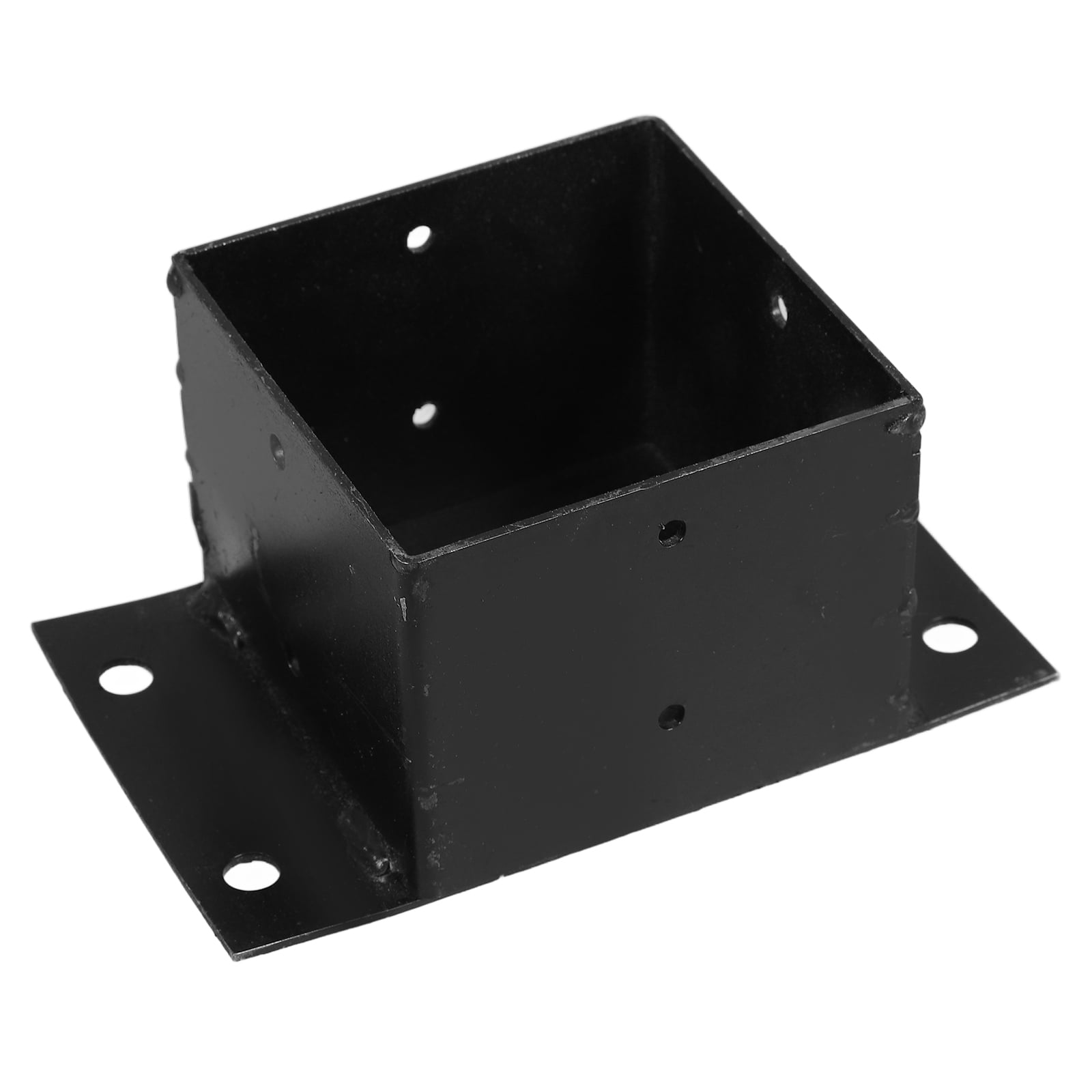 WORGEOUS Adjustable Deck Post Anchor Base Brackets Chain Link Fence ...