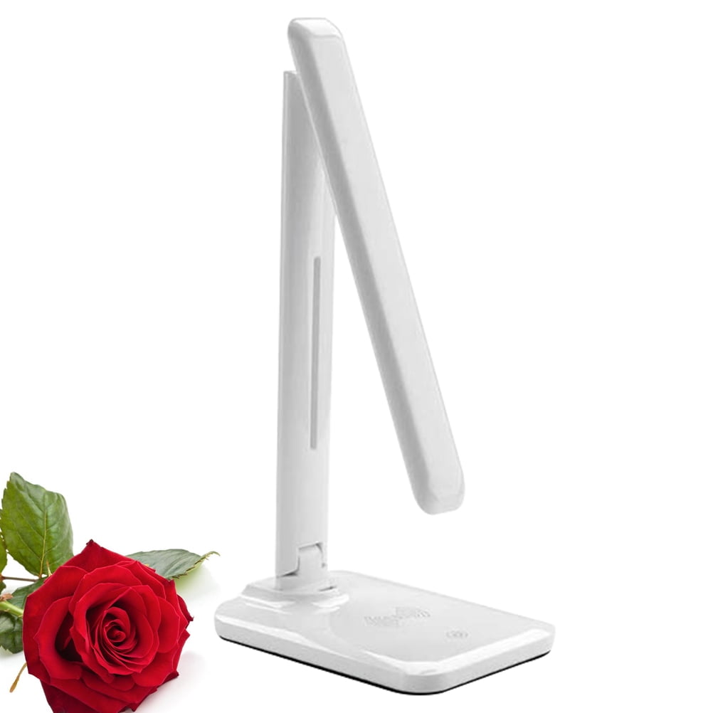 WORGEOUS Adjustable LED Touch Control Wireless Charging Table Lamp ...
