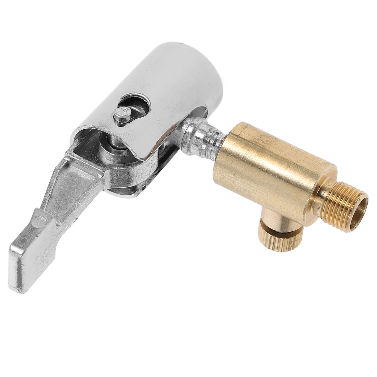 WORGEOUS Air Chuck Metal Heavy Duty Closed Flow Locking Tire Chuck With ...