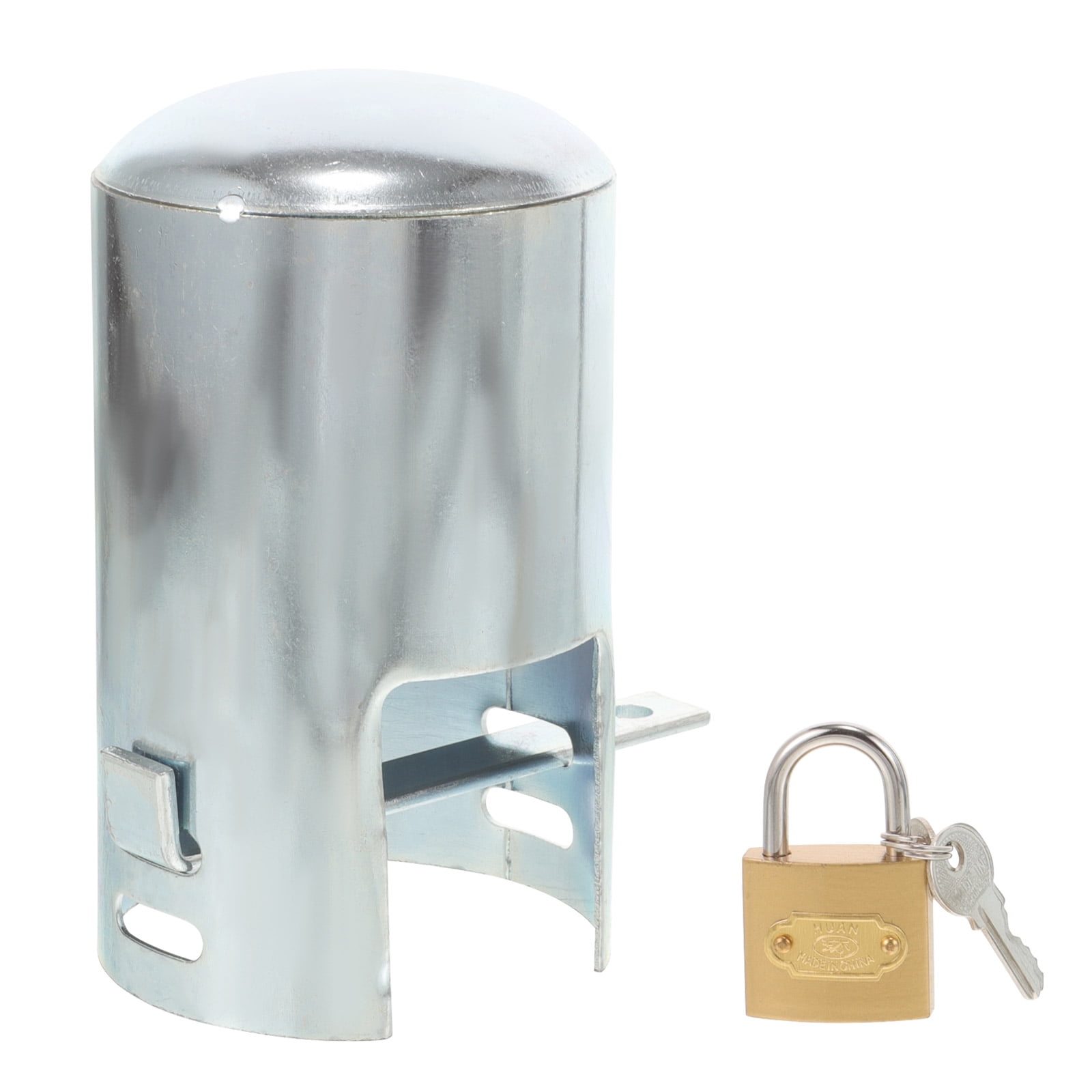 WORGEOUS Anti-theft Faucet Lock Garage Door Security Outdoor Gate Taps ...