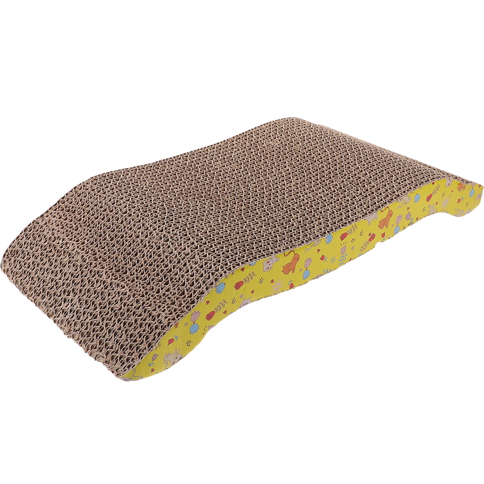 WORGEOUS Arch Bridge Corrugated Board Cat Scratcher Seize Scratch Pad ...
