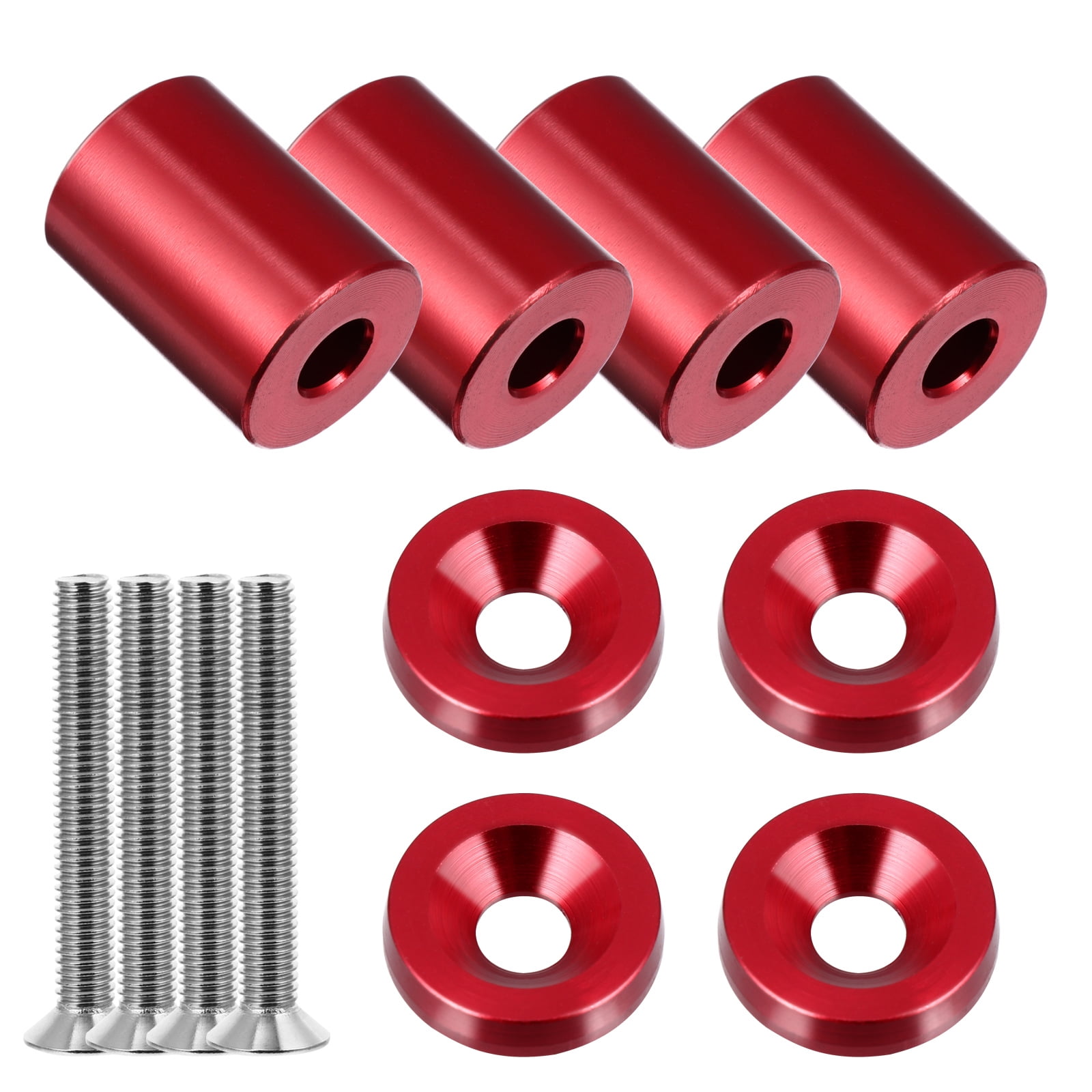 WORGEOUS Auto Hood Spacer Riser Kit Engine Turbine Ventilation Riser ...