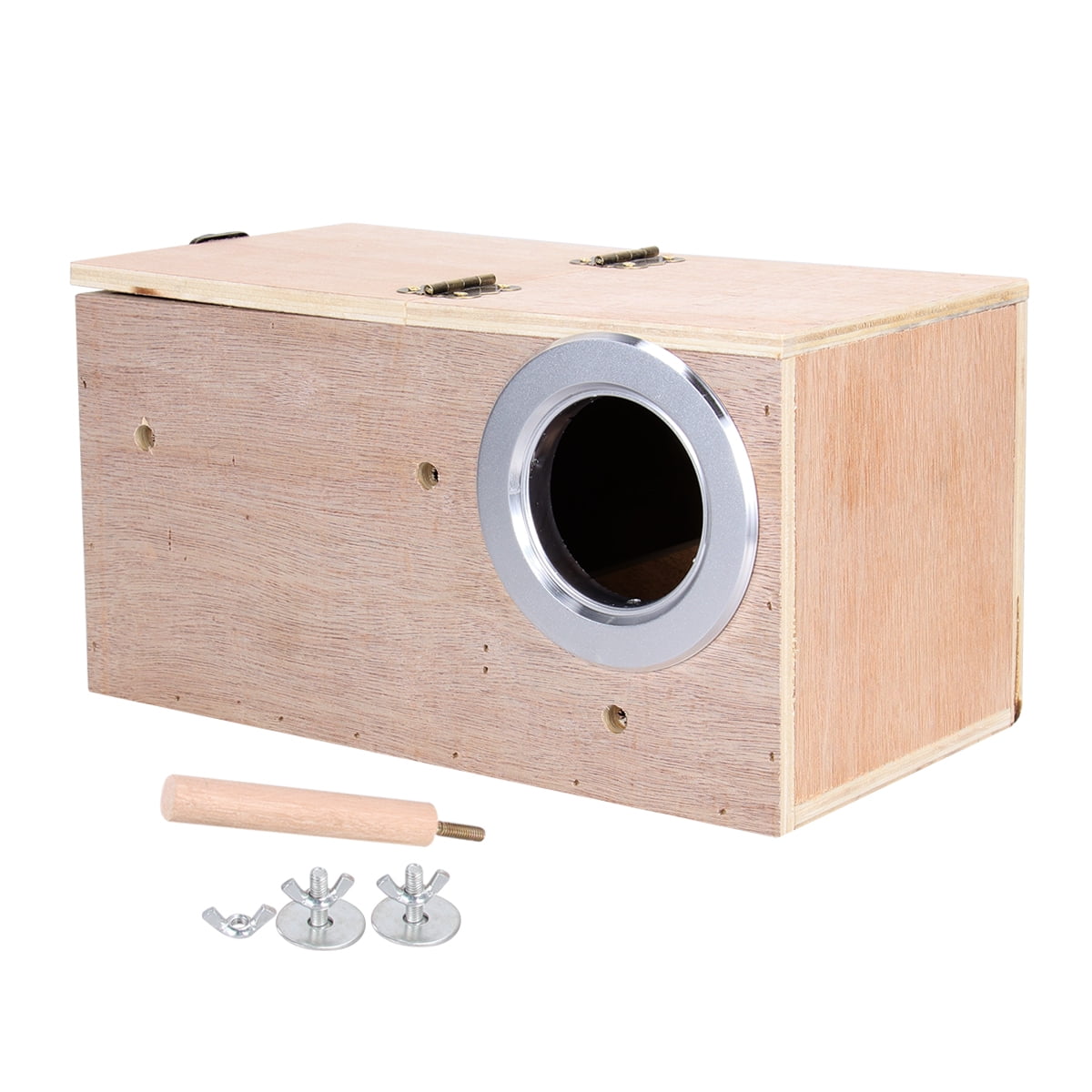 WORGEOUS Aviary Owl Boxes for Nesting Comfortable Living Place Parrot ...