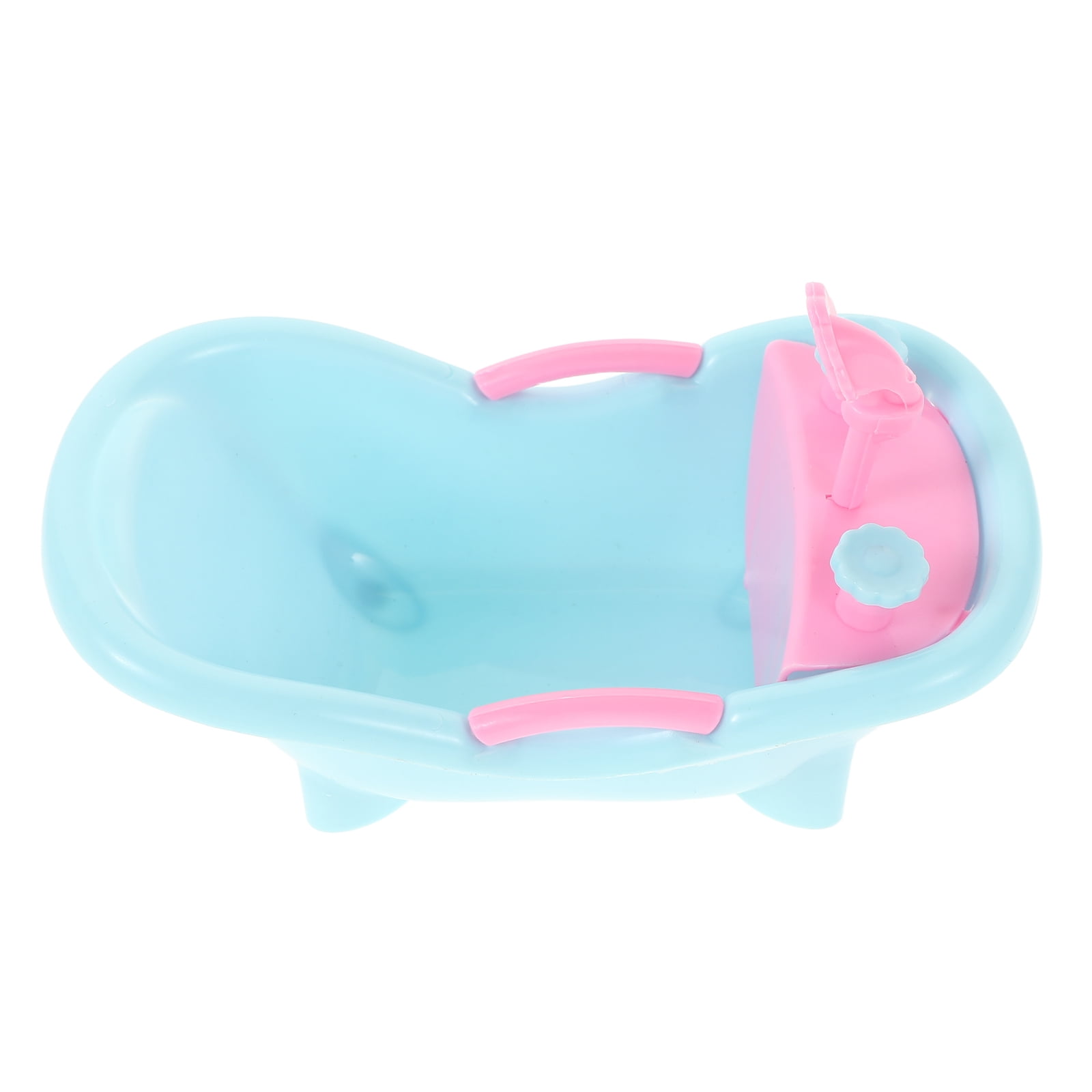WORGEOUS Baby Doll Bathtub Miniature Dollhouse Bathroom Large ...