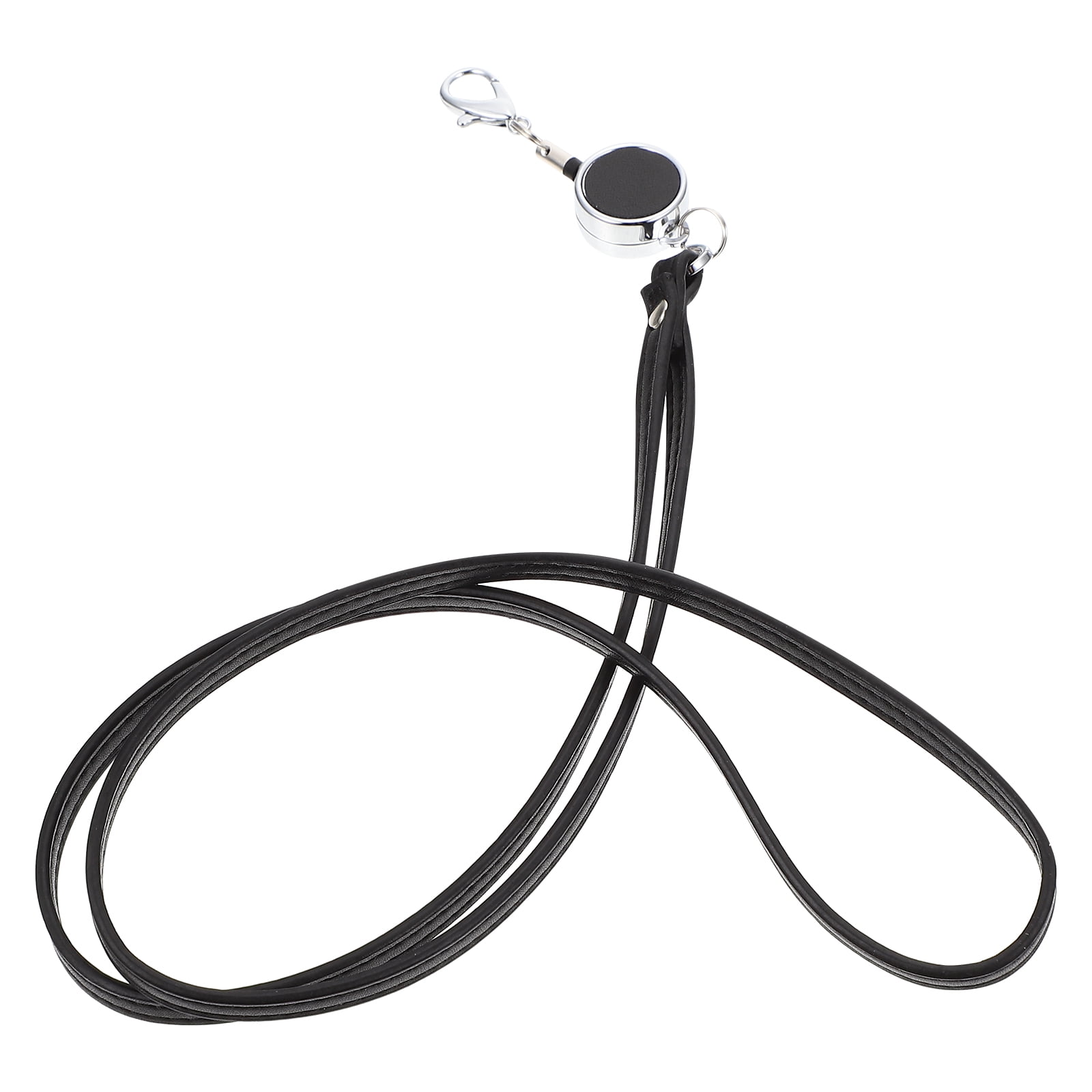 WORGEOUS Badges Telescopic Sling Lanyard Popular Lanyard Office 51x2.1cm Black - Walmart.com