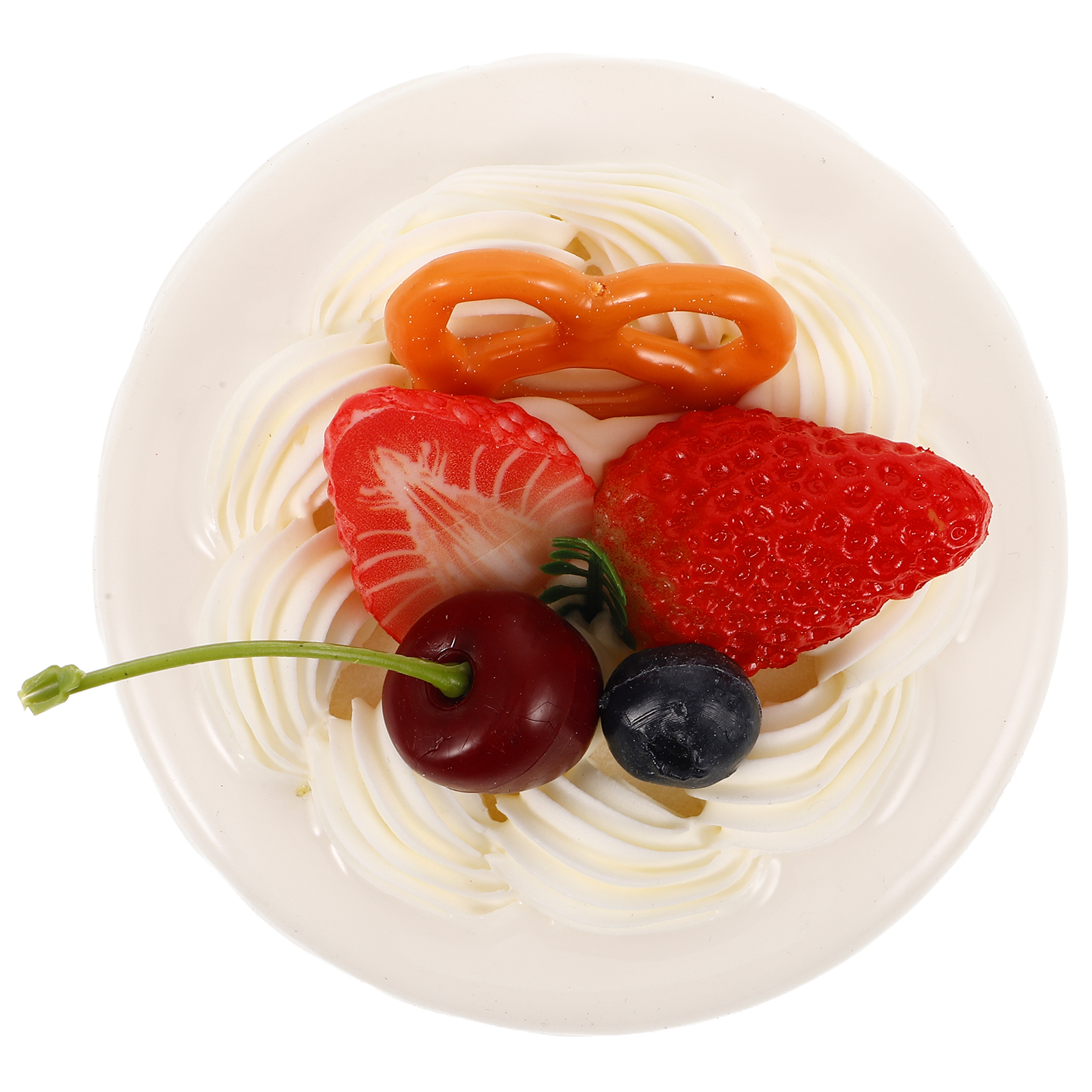 WORGEOUS Baguette Sponge Faux Cake 10.00X10.00X8.50CM White - Walmart.com