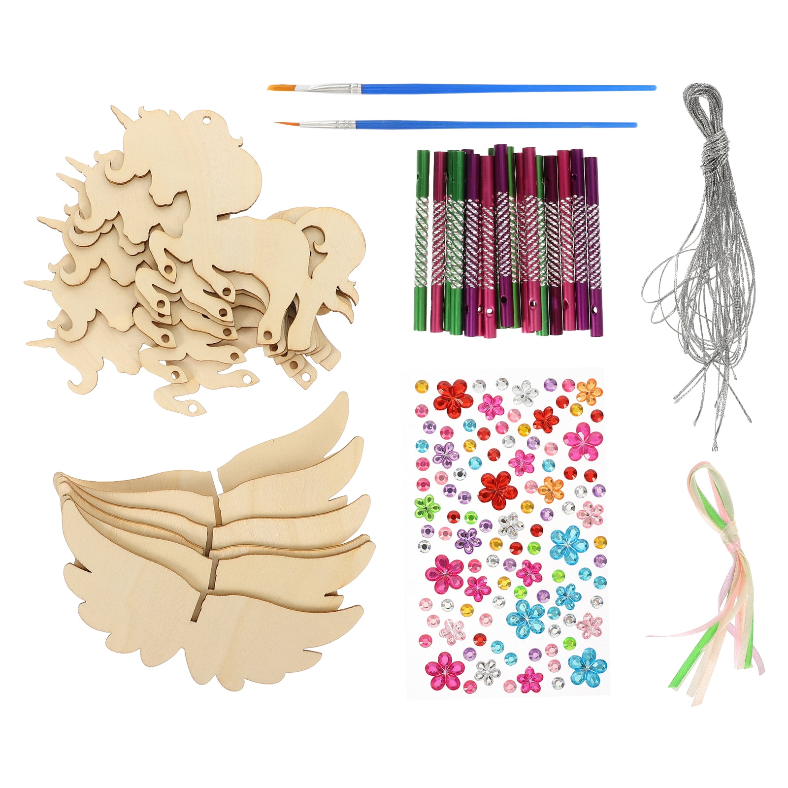 WORGEOUS Balcony Decorations Fake Plant Wind Chimes Outdoor Child Khaki ...