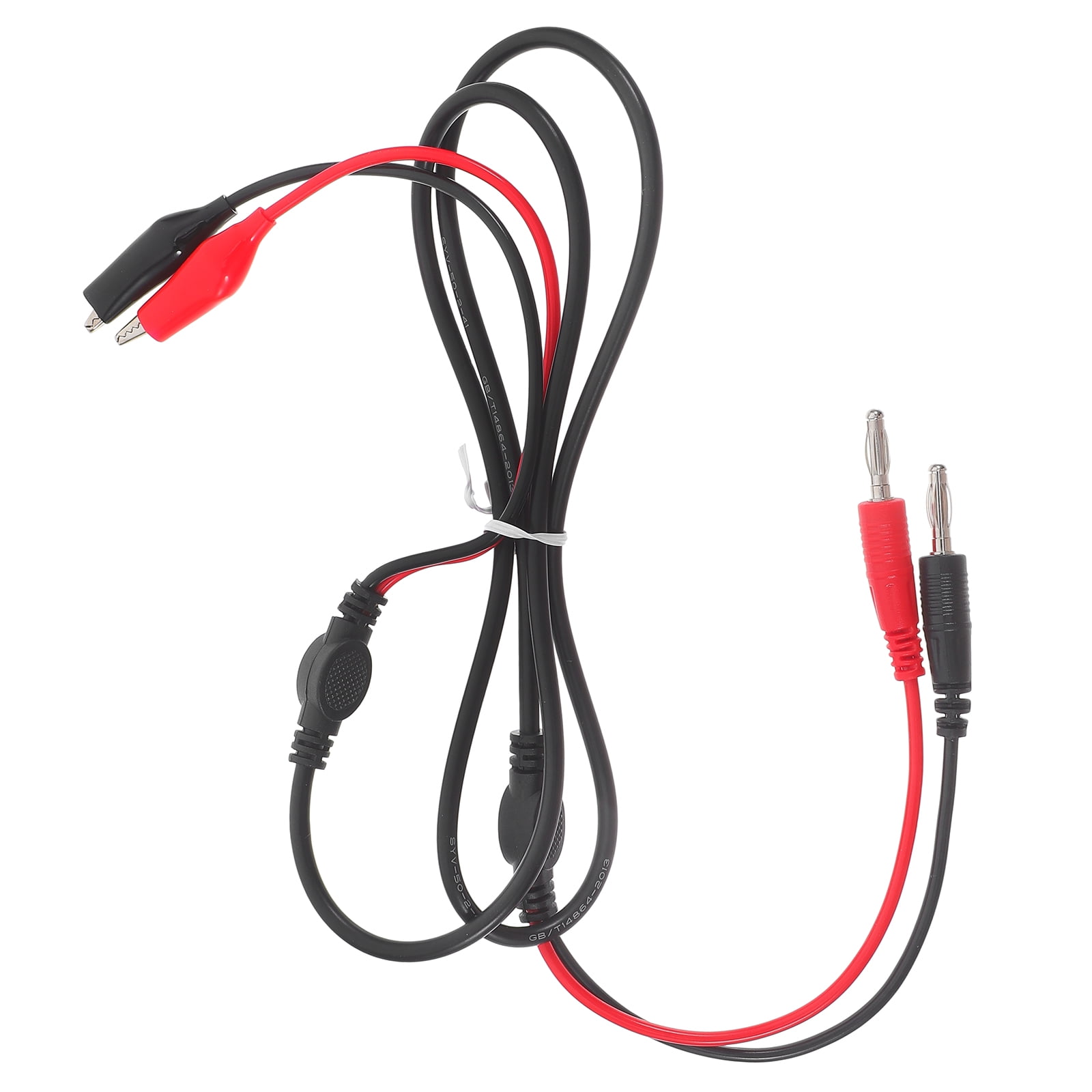 WORGEOUS Banana Plug To Alligator Clip Test Leads Injection Molded ...